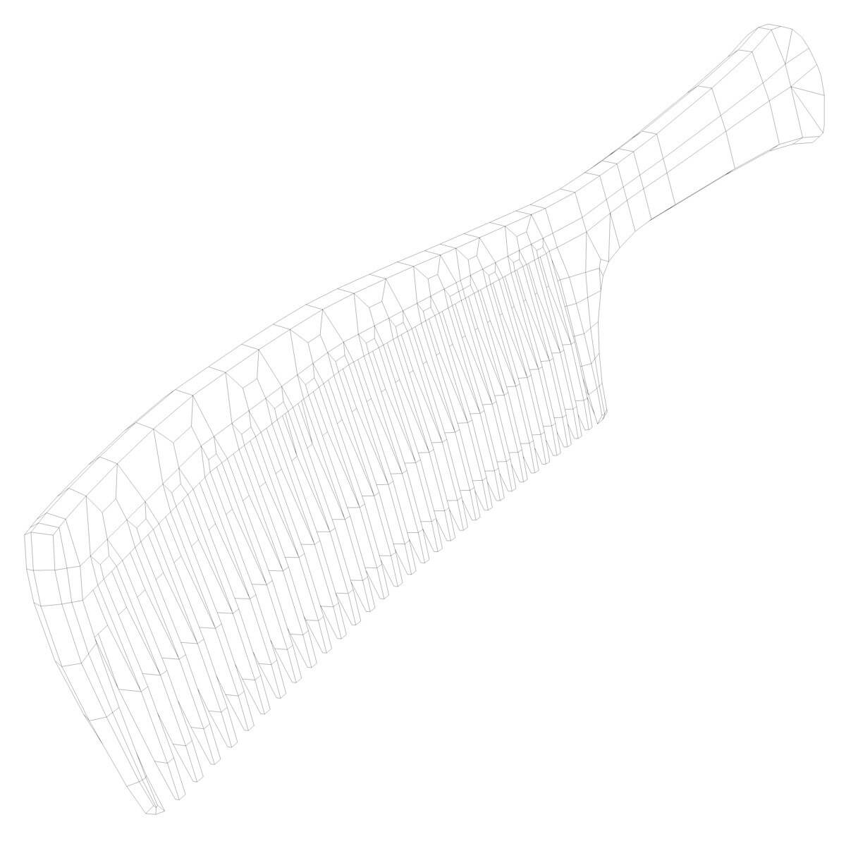 Comb - 3D Model by Zombieblack