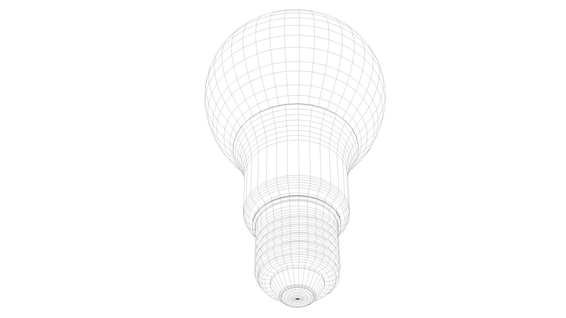 Light Bulb 2 - 3D Model by Zombieblack