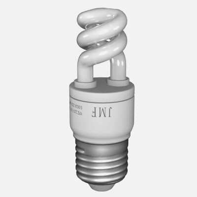 Light Bulb 3 - 3D Model by Zombieblack