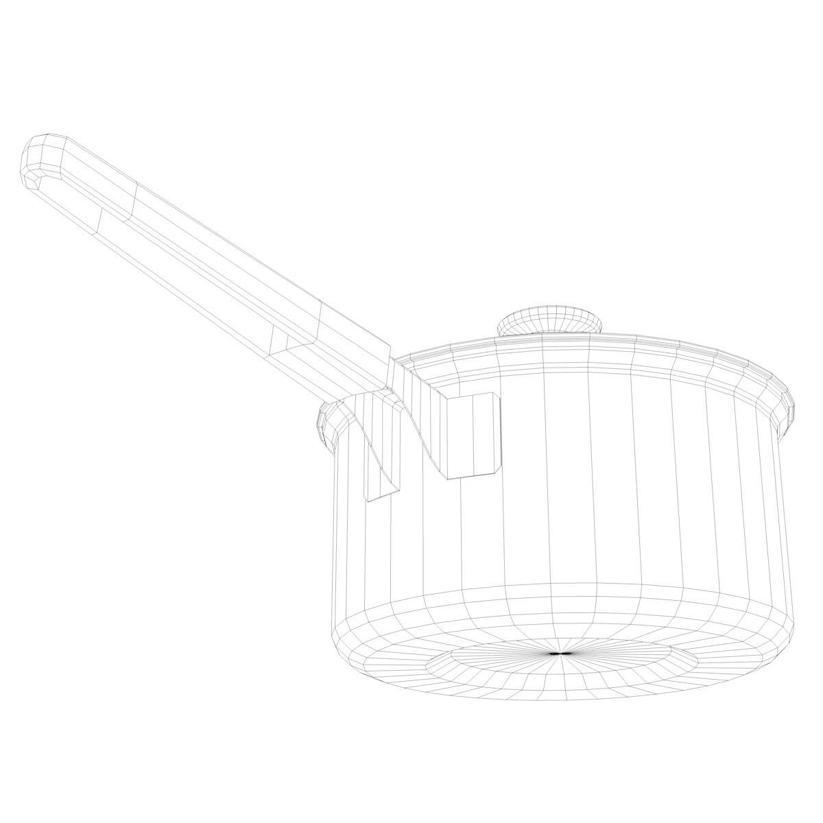 Pot 3 - 3D Model by Zombieblack