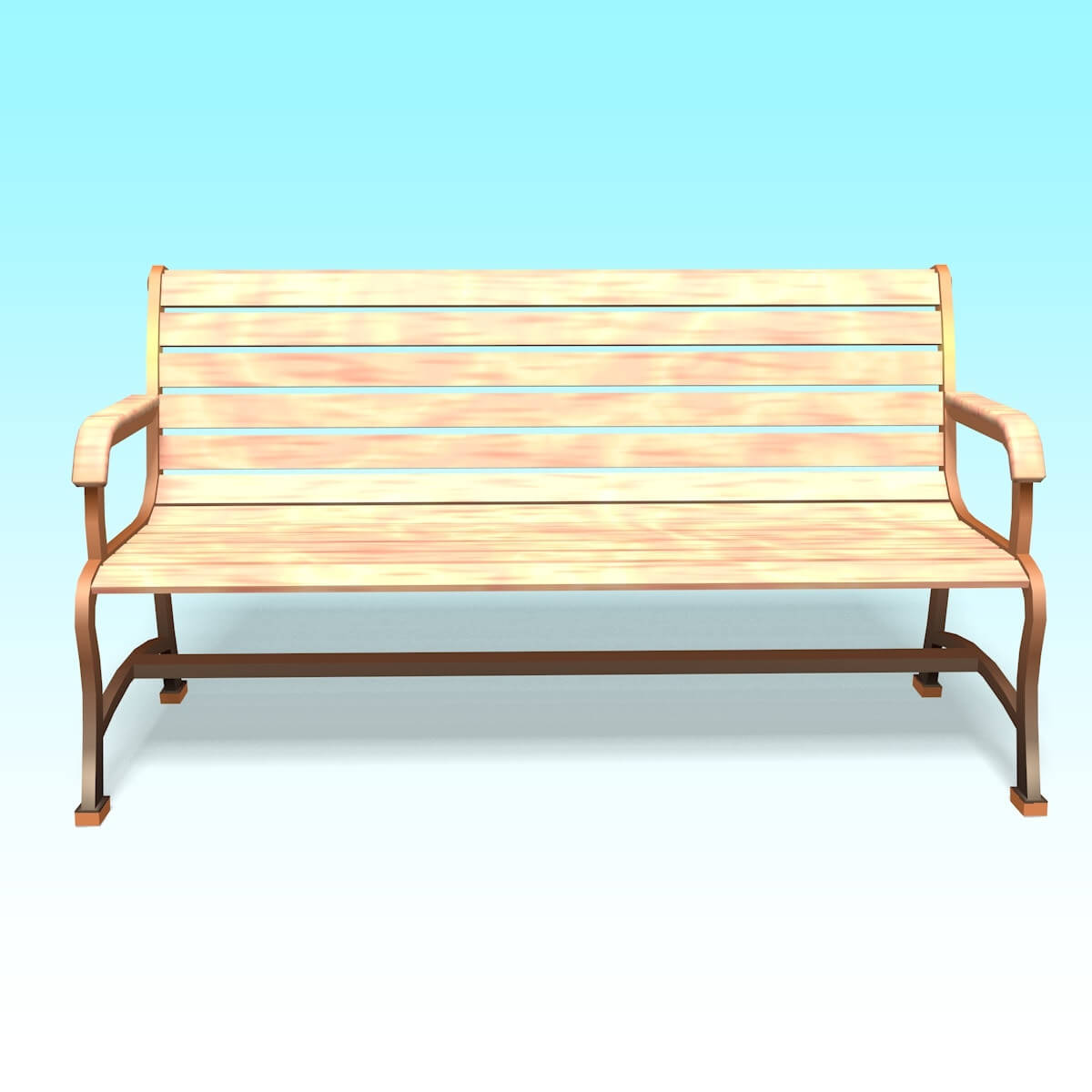 Public Chair - 3D Model by Zombieblack