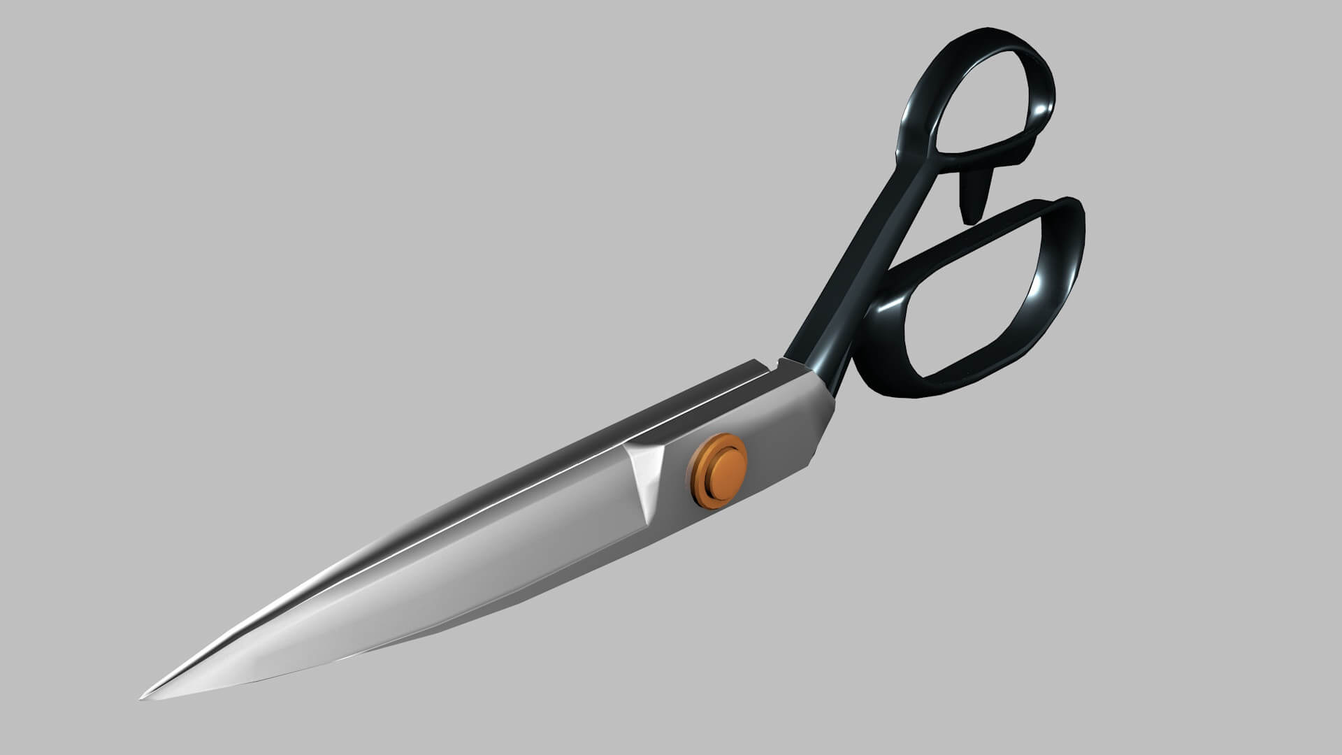 Scissor - 3D Model by Zombieblack