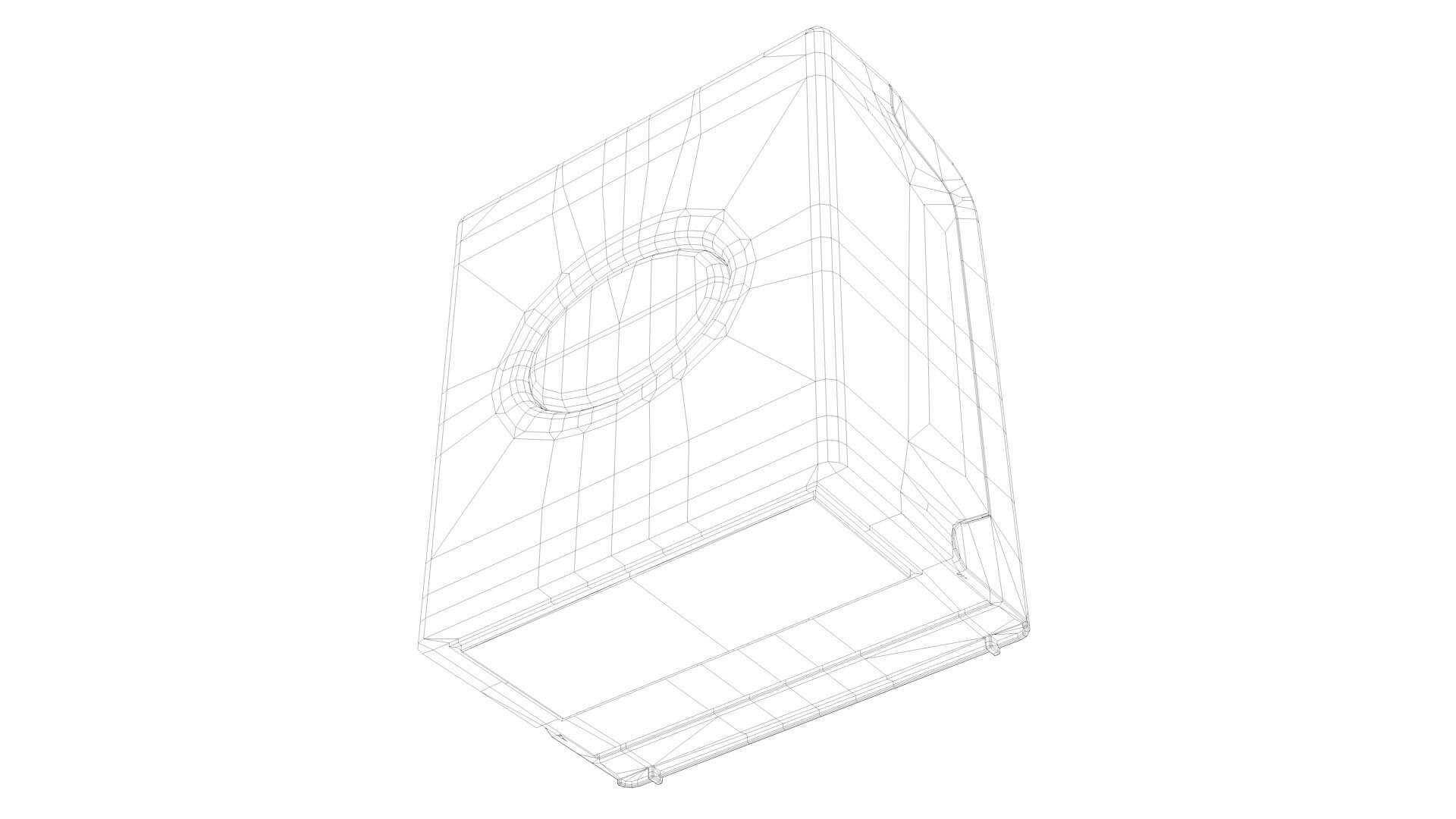 Tissue Box - 3D Model by Zombieblack