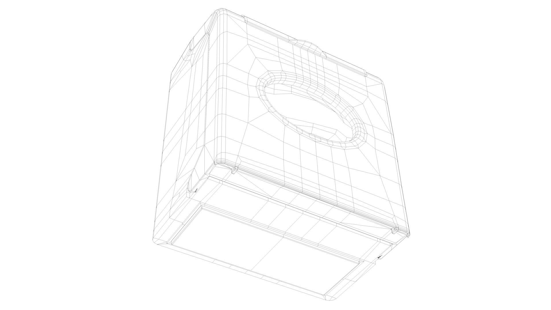 Tissue Box - 3D Model by Zombieblack