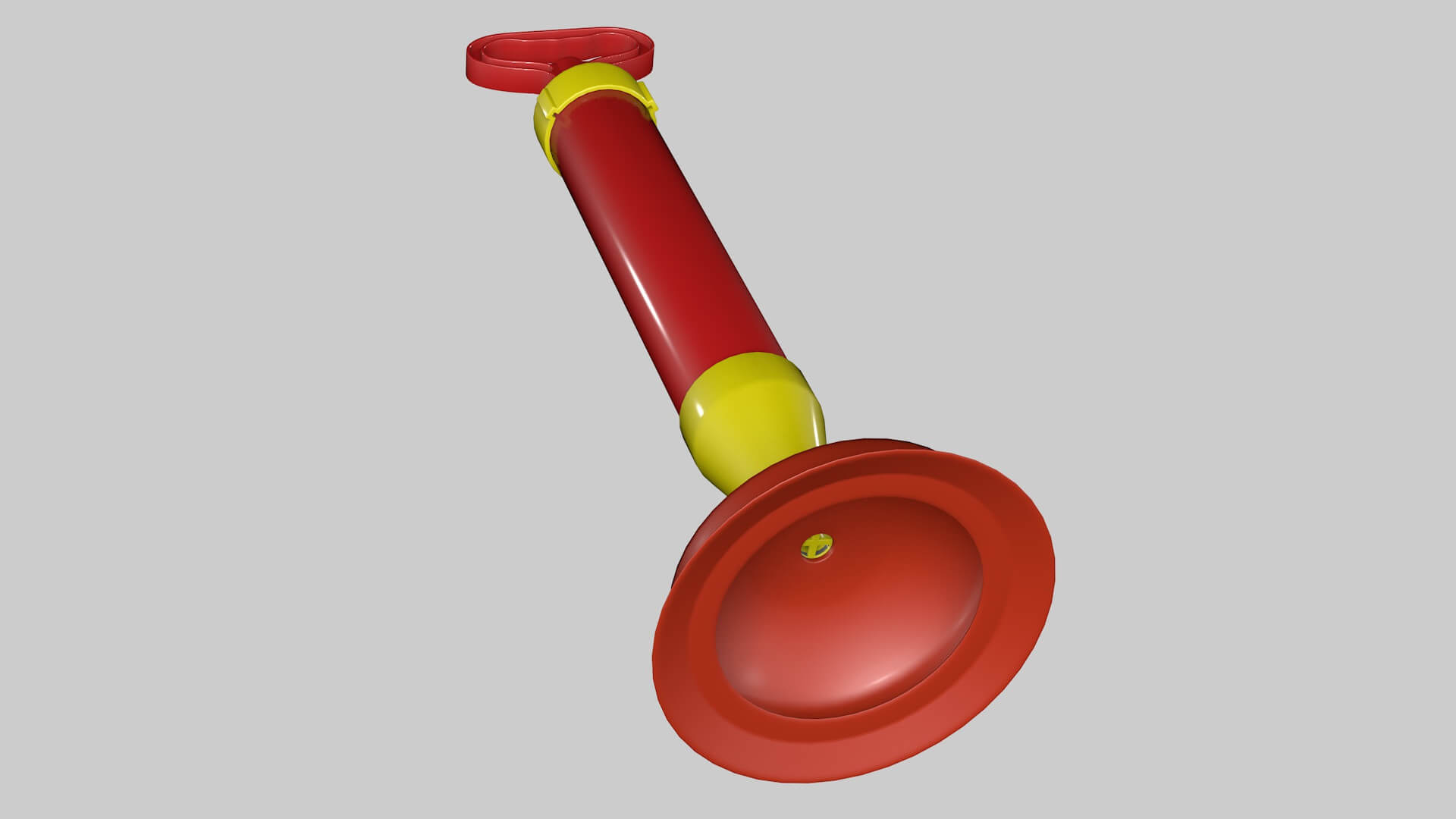 Toilet Plunger - 3D Model by Zombieblack