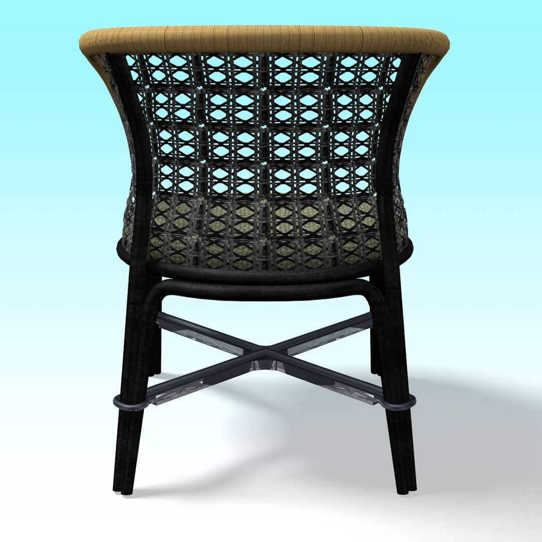 Wood Chair 1 - 3D Model by Zombieblack