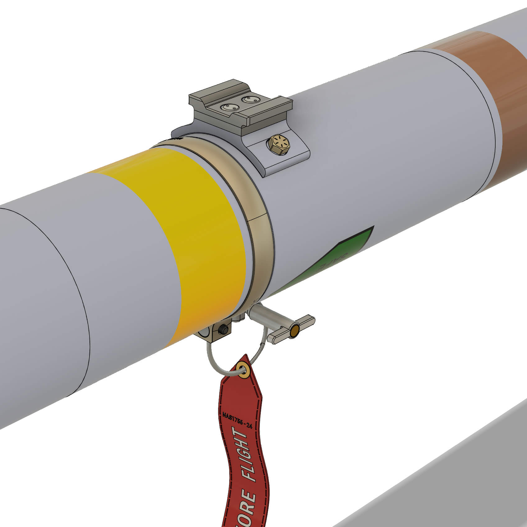 AIM-9L/M Sidewinder Air To Air Missile 3D Model by ZombieSNIPER