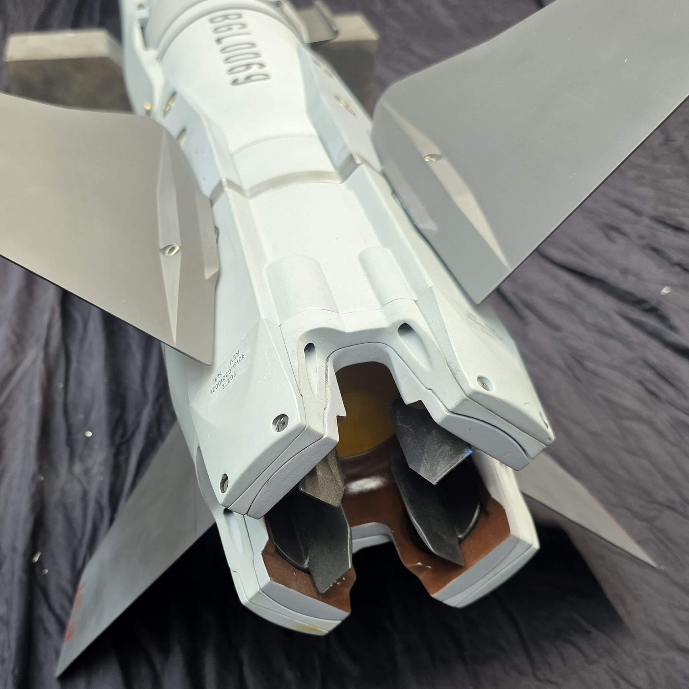 AIM-9X Sidewinder Missile Extreme Detail-Accuracy 3D Model by ZombieSNIPER