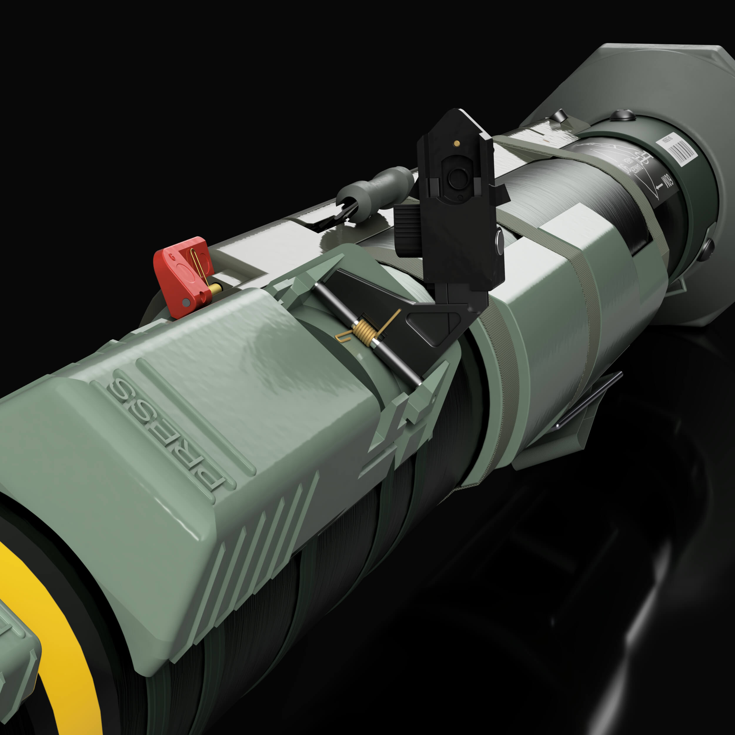 M136 AT-4 Rocket Launcher - Highly Detailed/Accurate 3D Print Model by ...