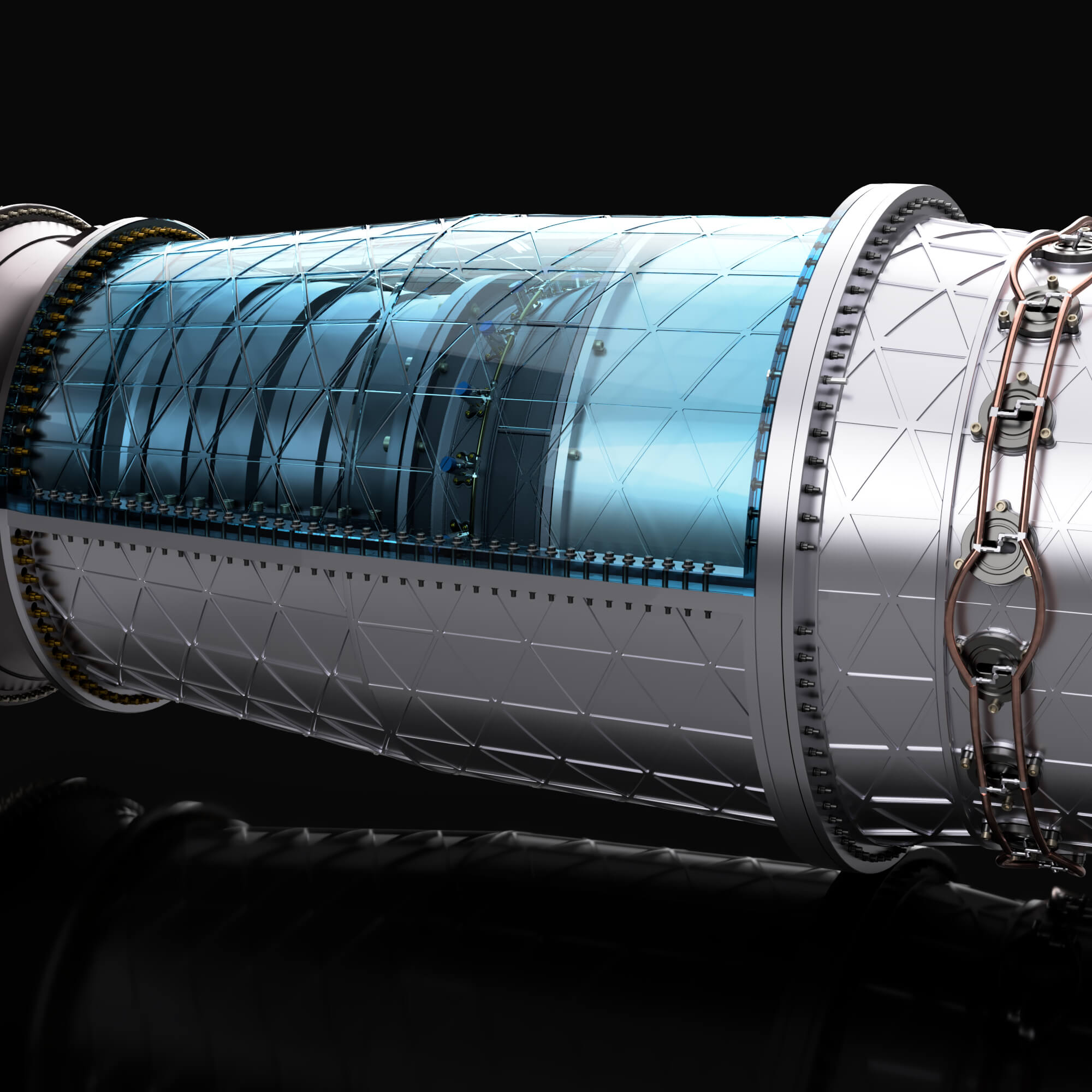 Pratt & Whitney F119/F135 Turbine Jet Engine - Electric 3D Model by ...