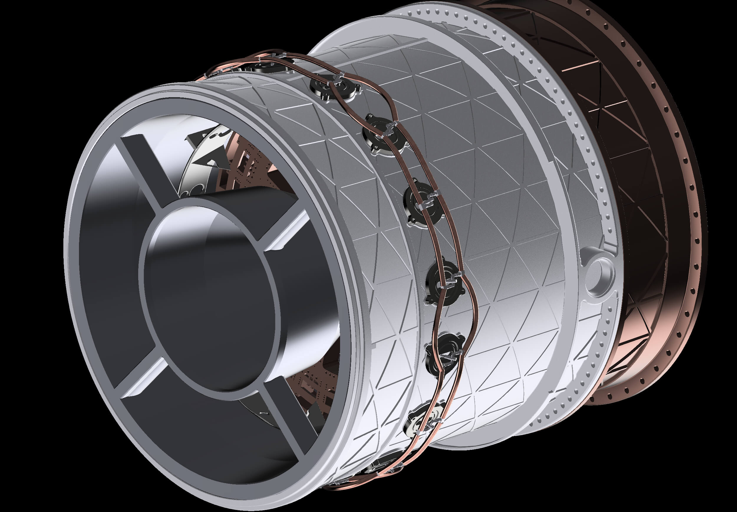 Pratt & Whitney F119/F135 Turbine Jet Engine - Electric 3D Model by ...