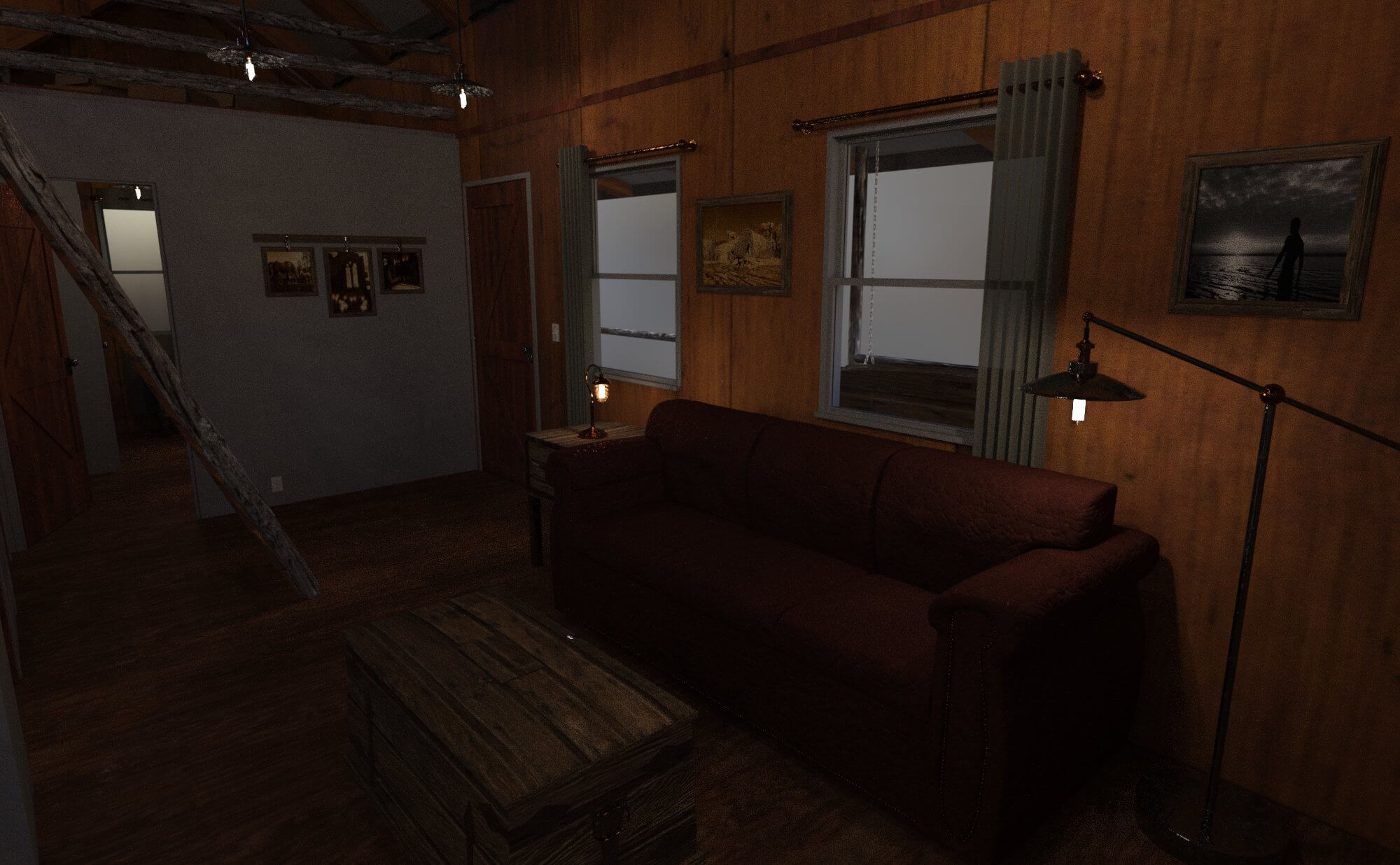 Log Cabin for DAZ|Studio - Daz Content by zombietaggerung
