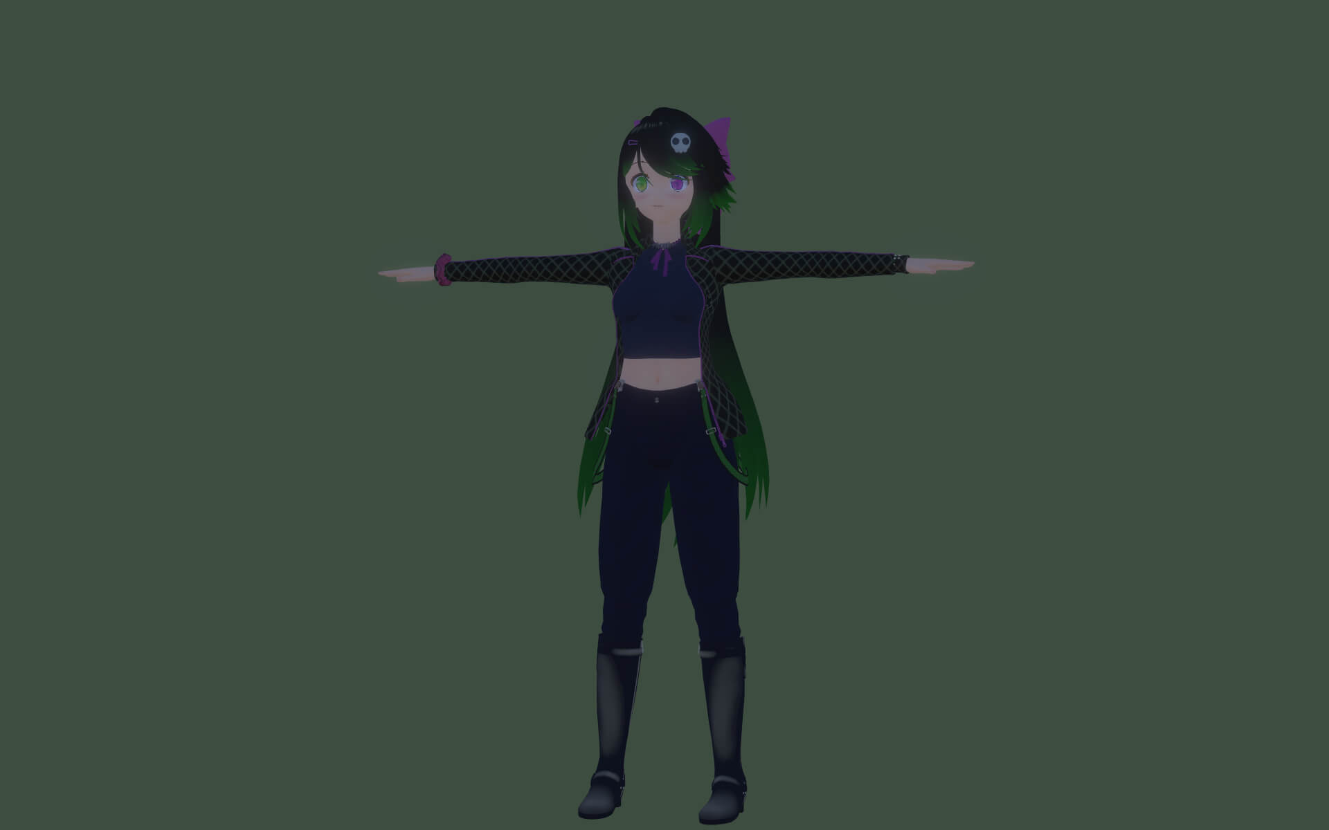 3dsMax Biped Model Haruno by ZoocrosLab