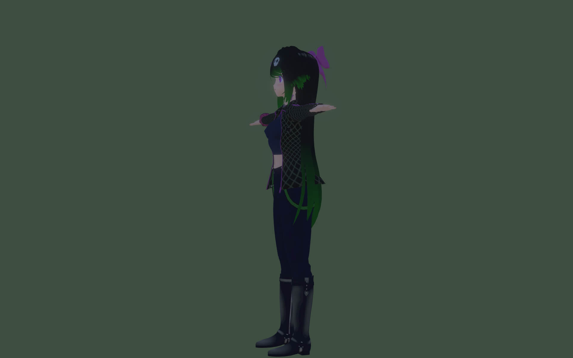 3dsMax Biped Model Haruno by ZoocrosLab