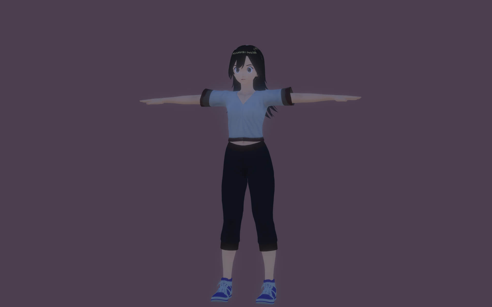 3dsMax Biped Model Miyu by ZoocrosLab