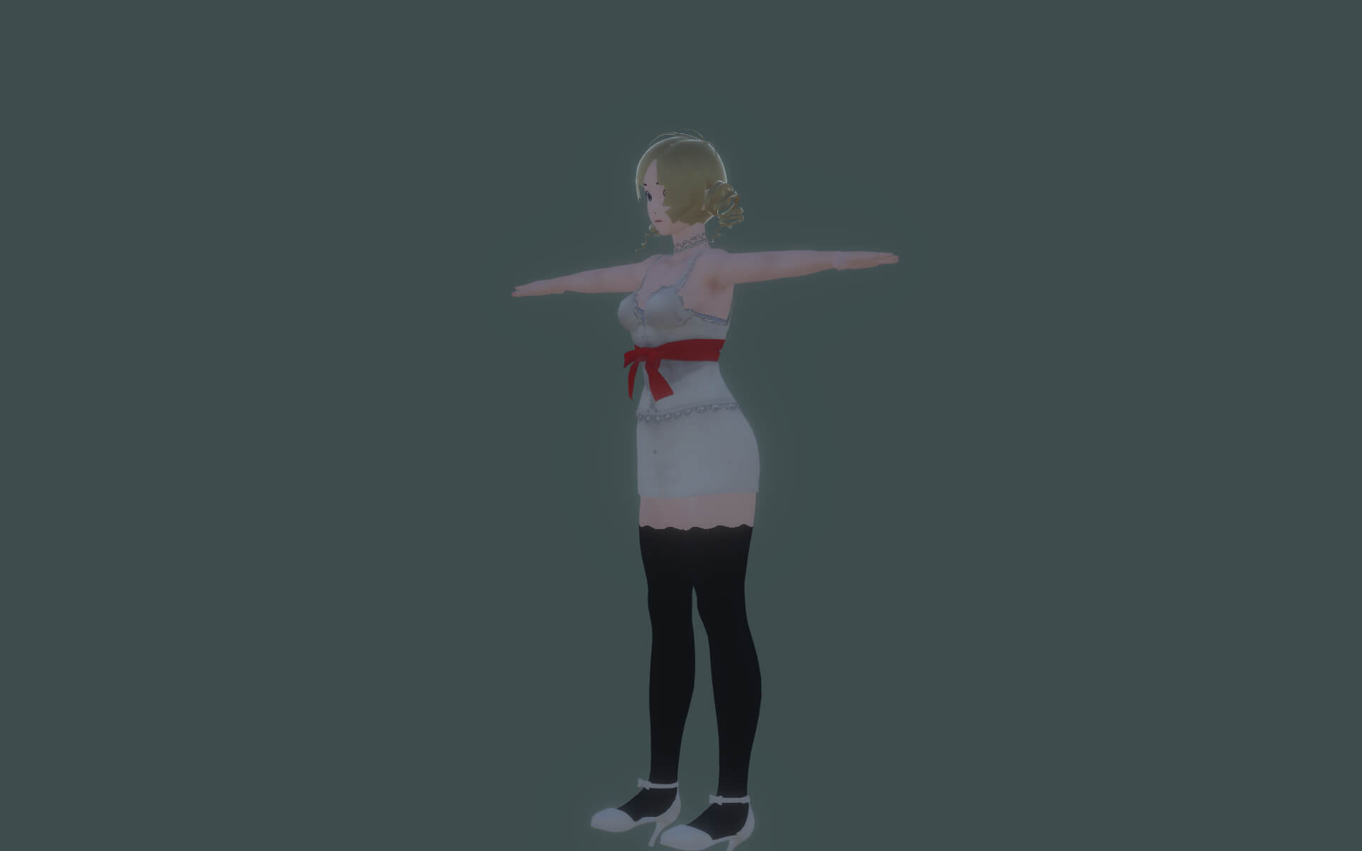 3dsMax Biped Model PS3 Game Cathrine Cosplay by ZoocrosLab