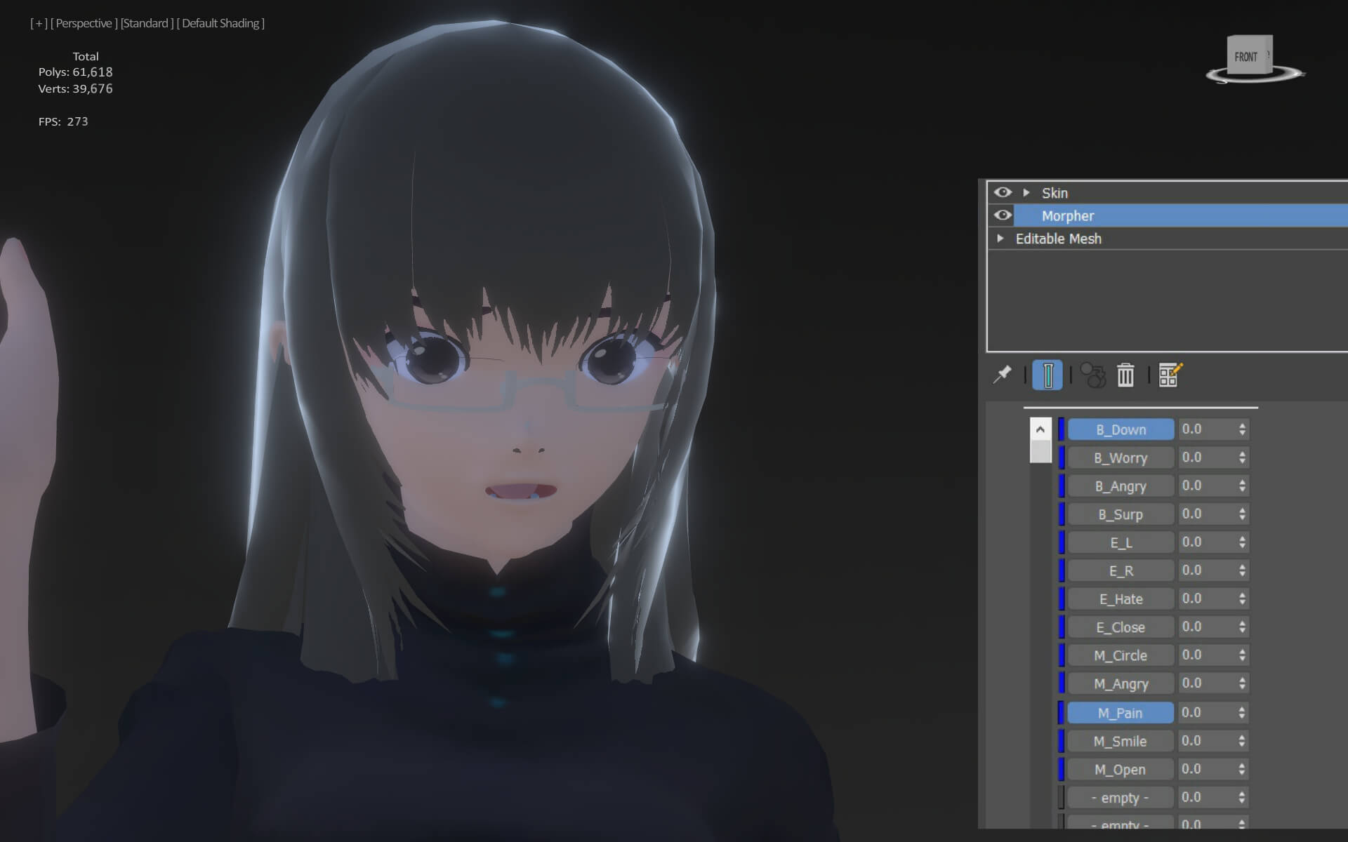 3dsMax Biped Model PS3 Gmae Kathrine Cosplay by ZoocrosLab