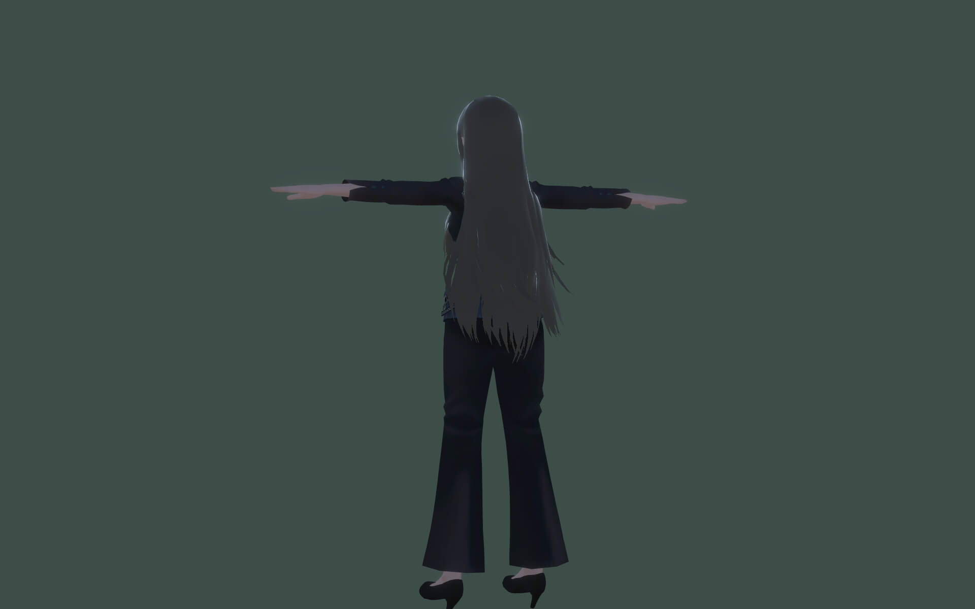 3dsMax Biped Model PS3 Gmae Kathrine Cosplay by ZoocrosLab