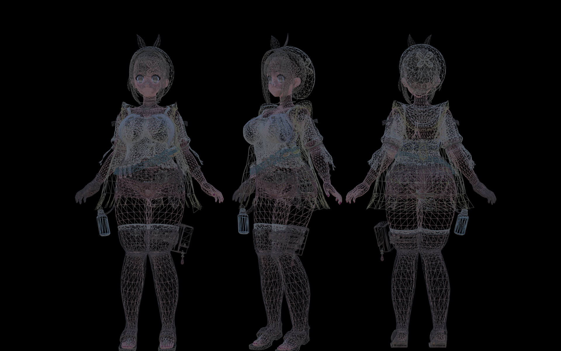 3dsMax Biped Model Stoutreisalin by ZoocrosLab