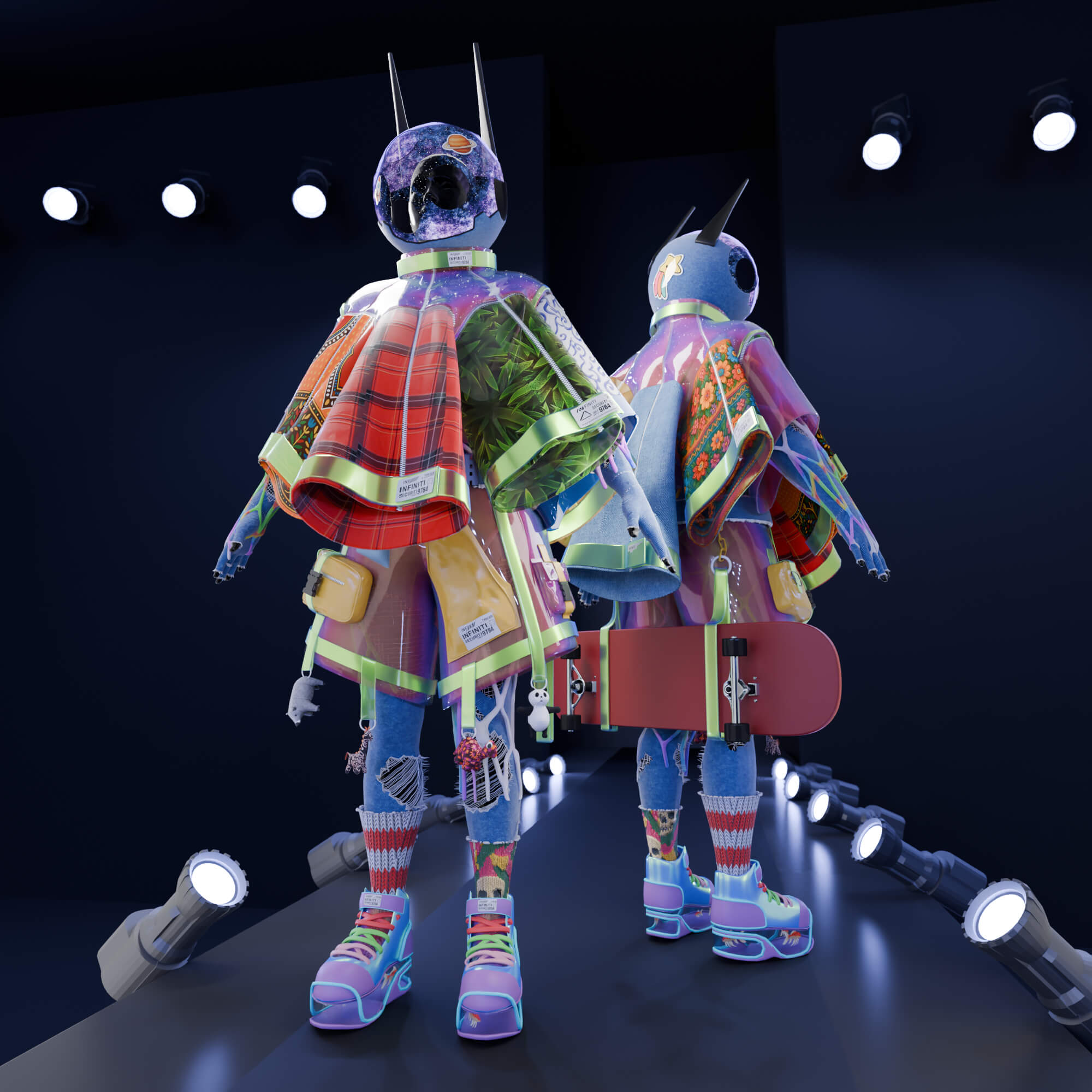 Infiniti Sleeves (The Collector) 3D Render, Digital Art by zoooo