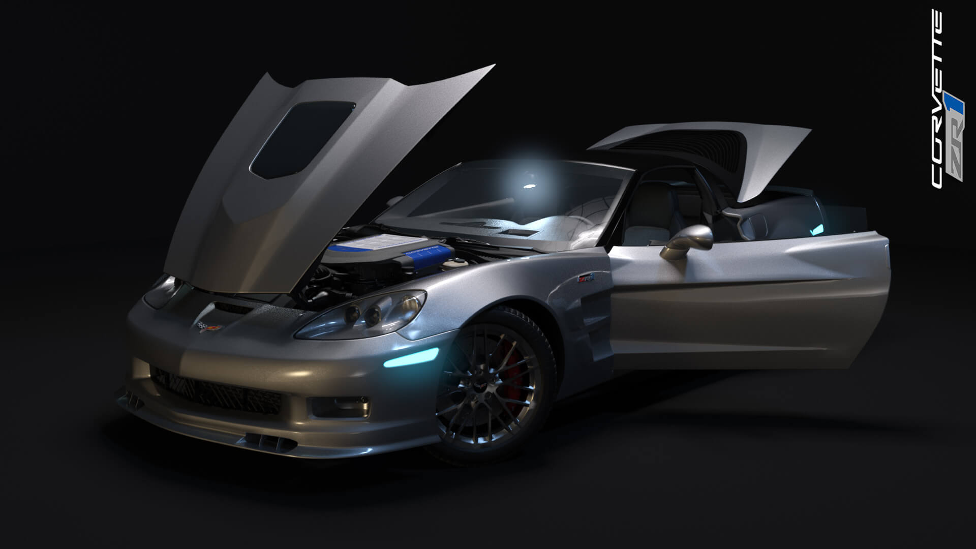 Corvette ZR1 for DAZ Studio by zoro_d