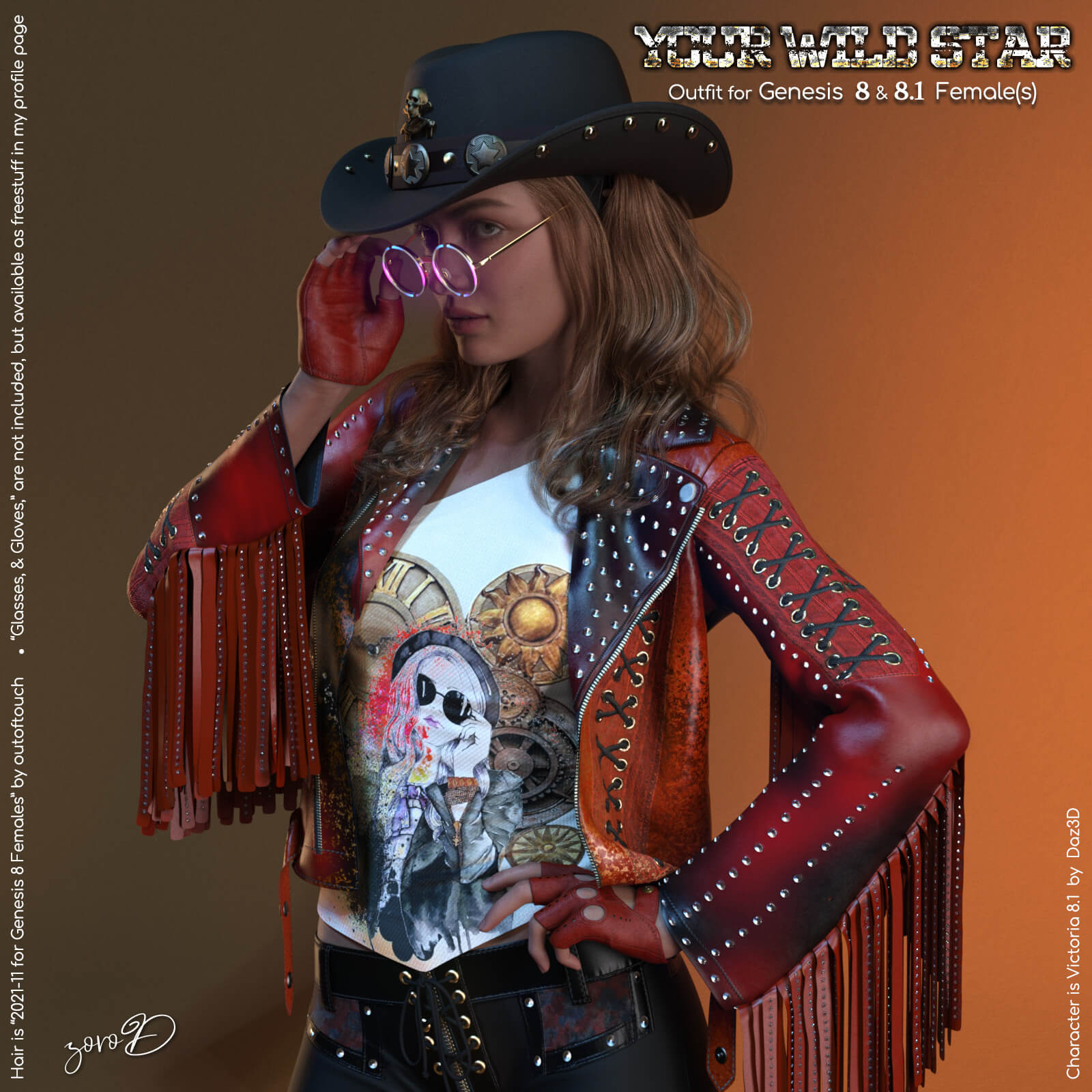 Your Wild Star for Genesis 8 Female - Daz Content by zoro_d