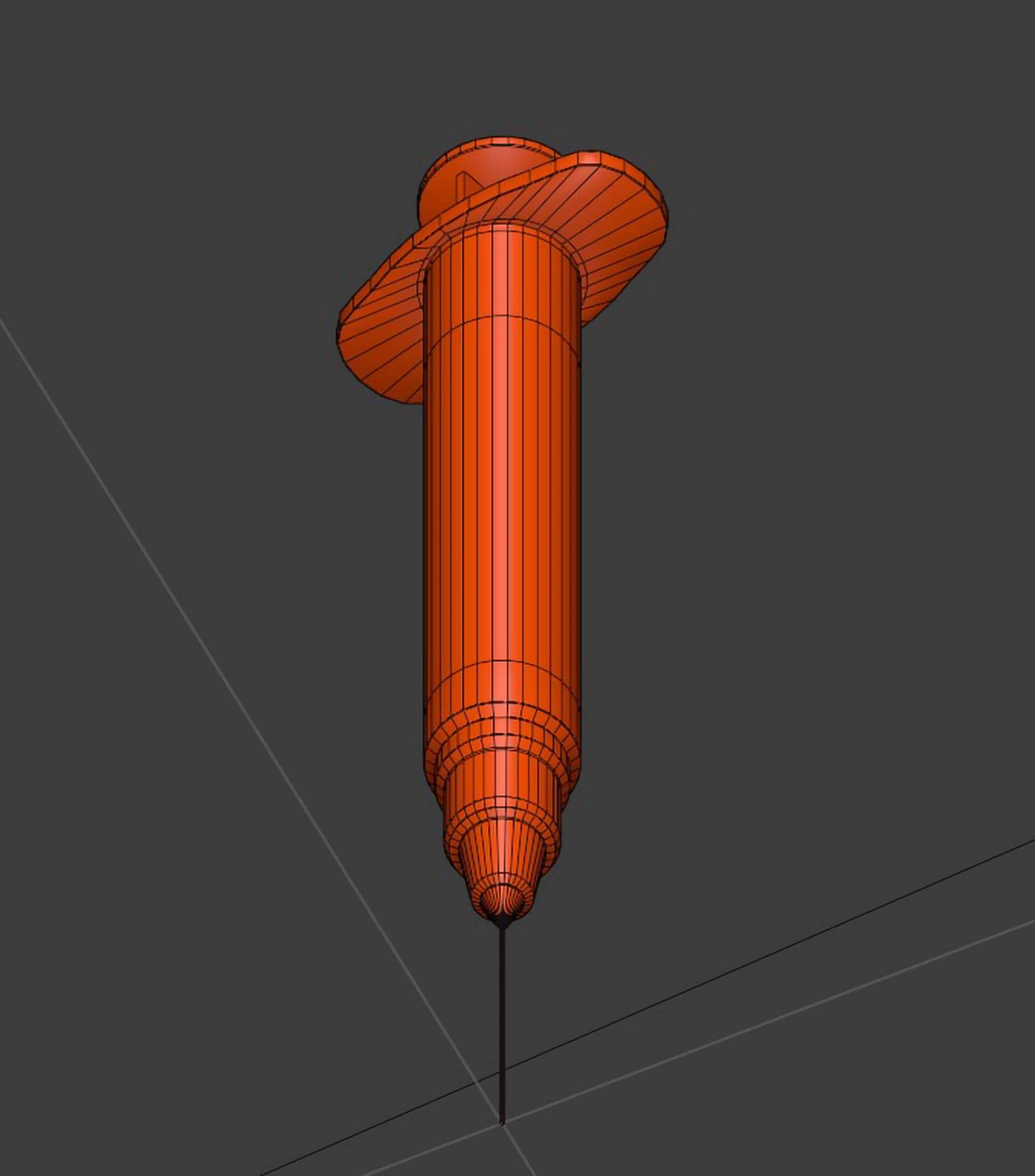 Vaccine Vial and Syringe - 3D Model by zupmedia