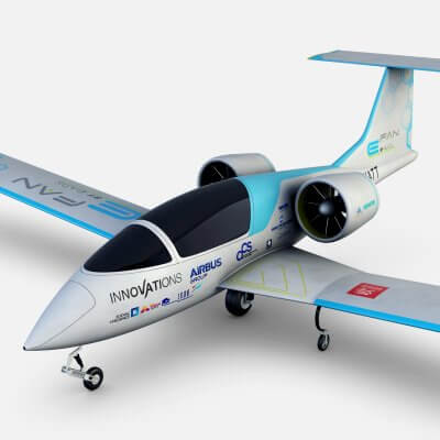 Airbus E-Fan Electric 3D Model by Zurel