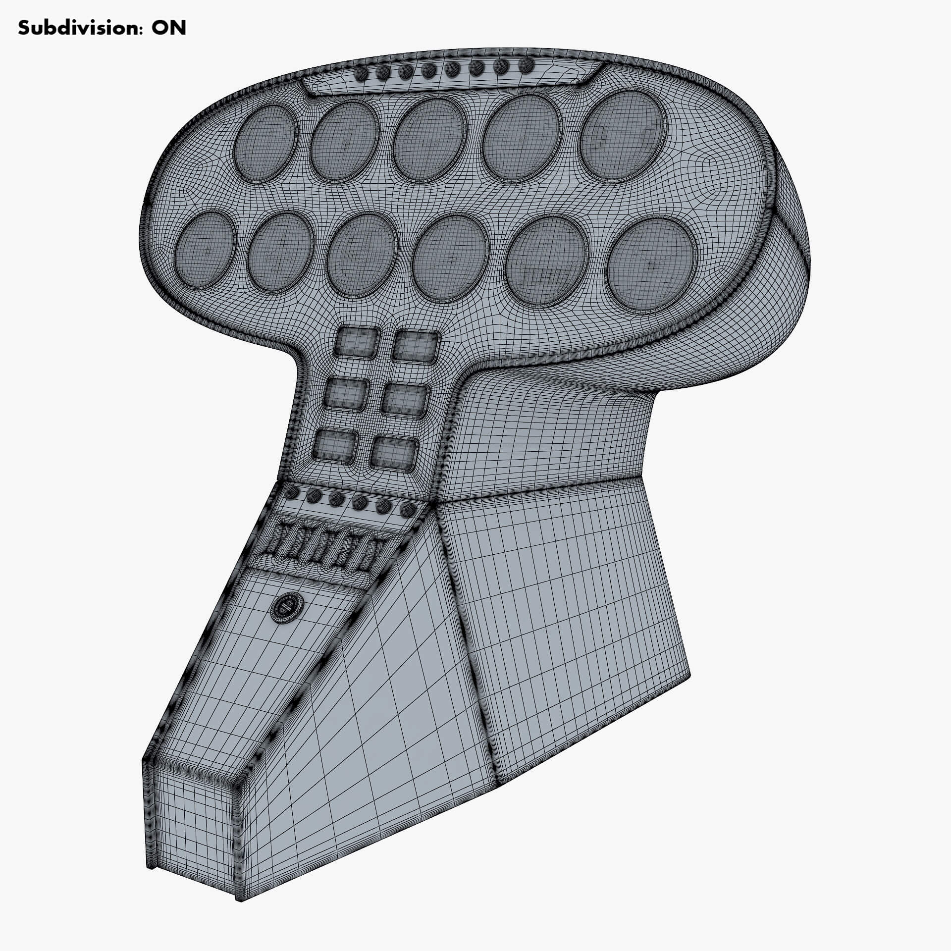 Aircraft Instrument Panel V 1 - 3D Model by Zurel