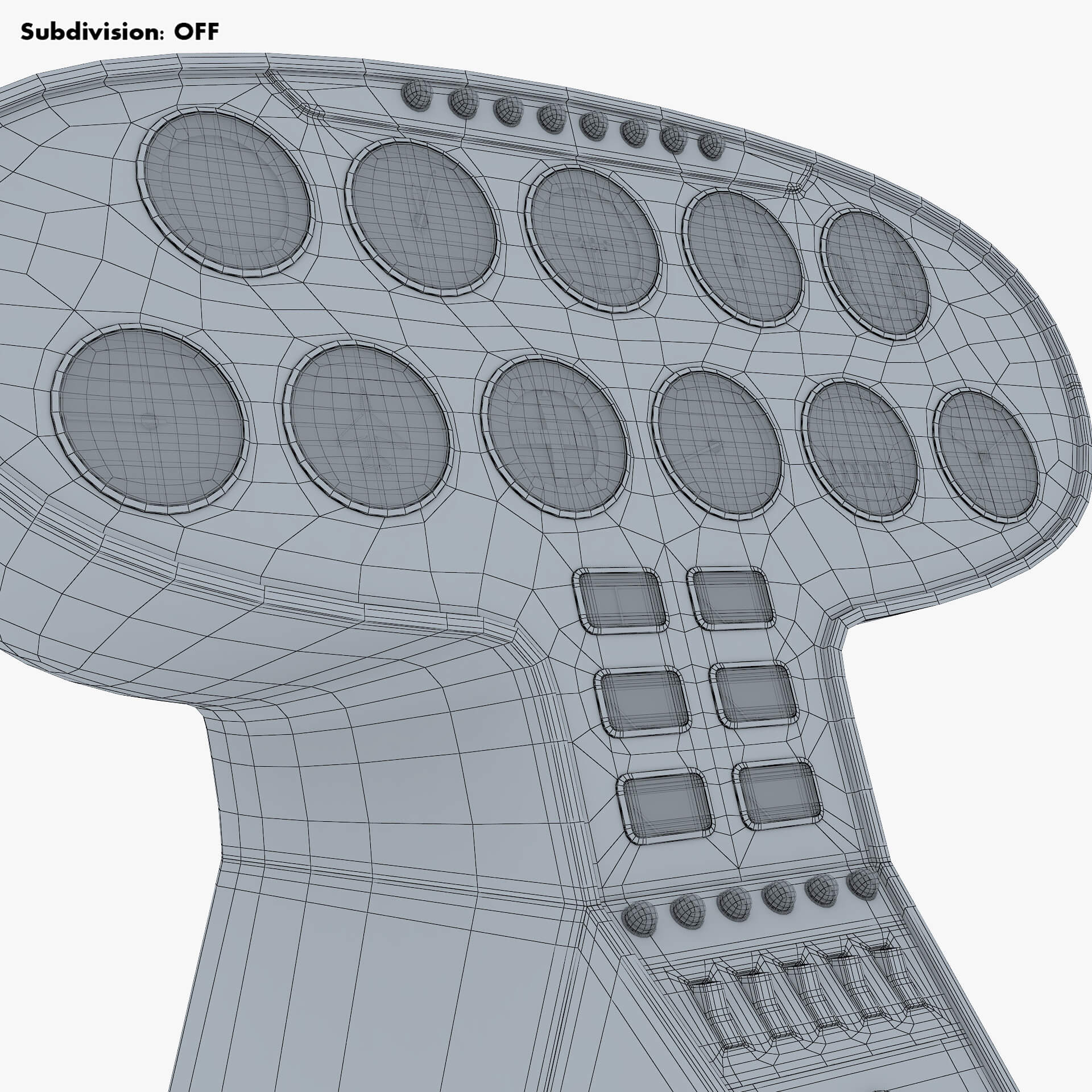 Aircraft Instrument Panel V 1 - 3D Model by Zurel