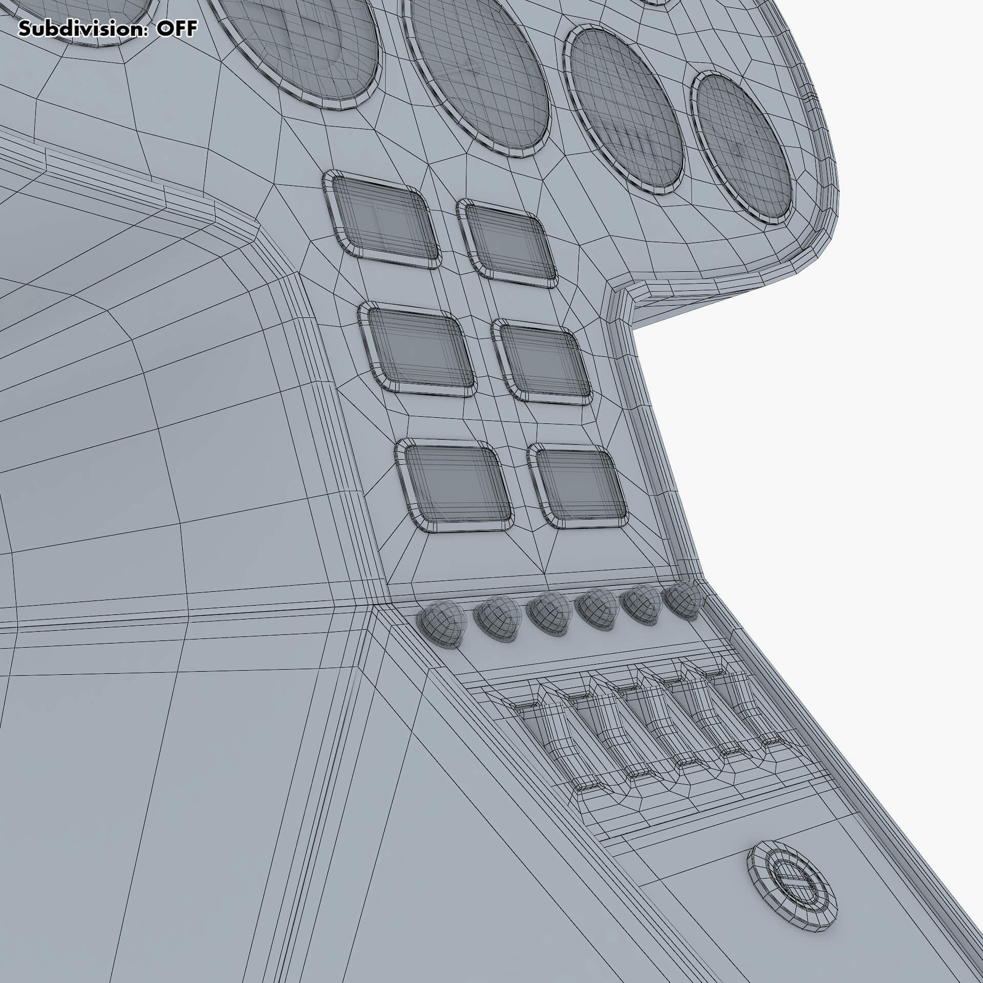 Aircraft Instrument Panel V 1 - 3D Model by Zurel