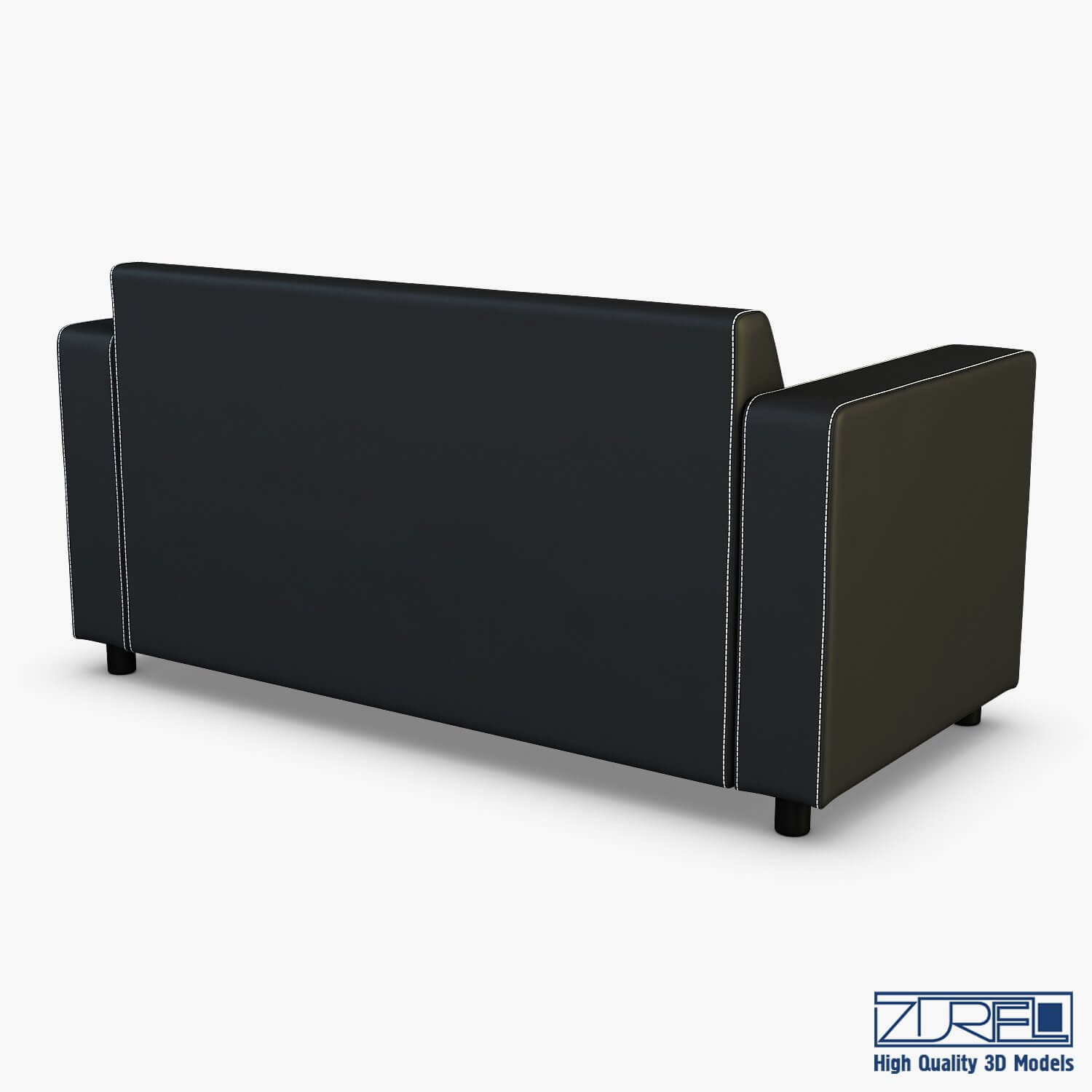 Alpha Sofa V 1 - 3D Model by Zurel