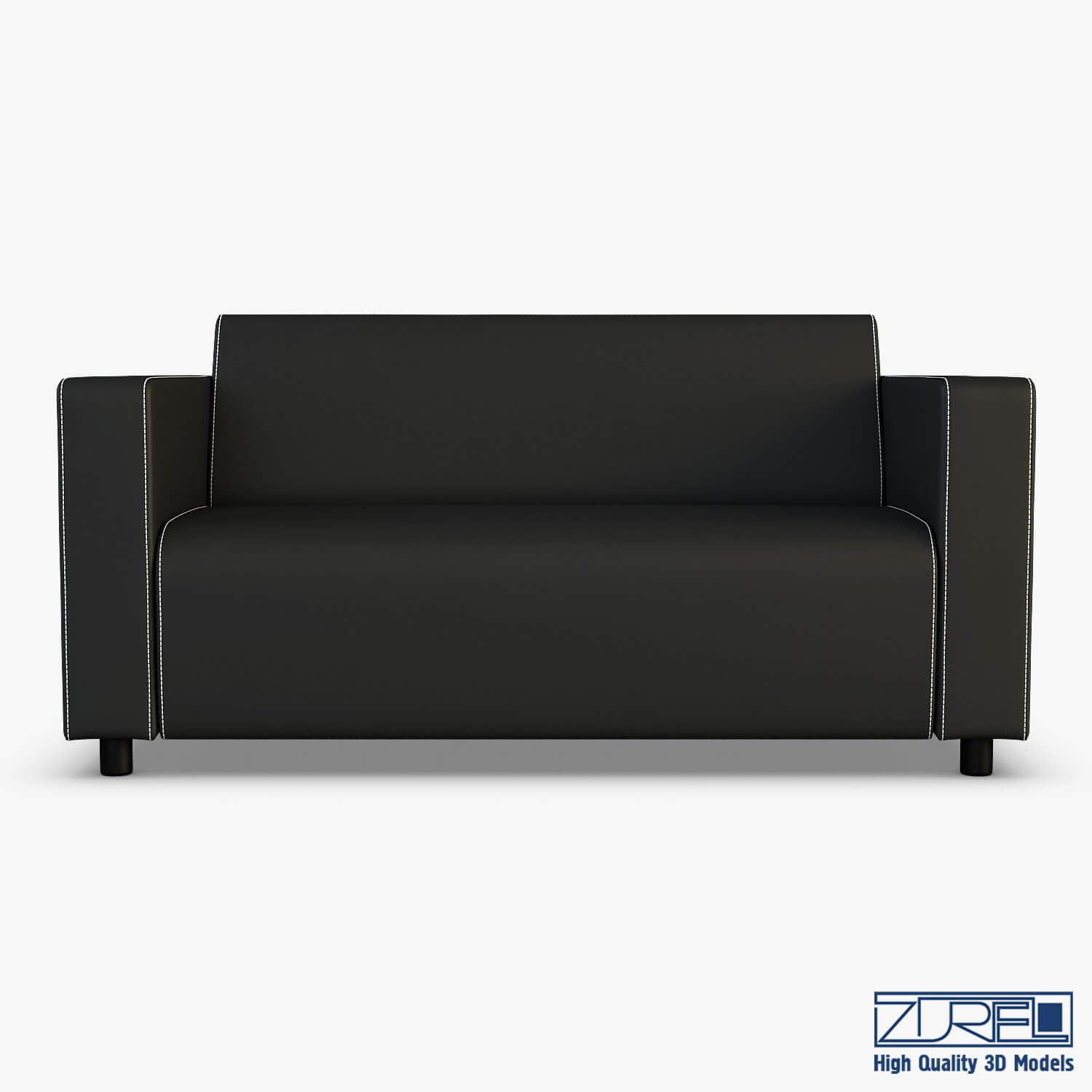 Alpha Sofa V 1 - 3D Model by Zurel