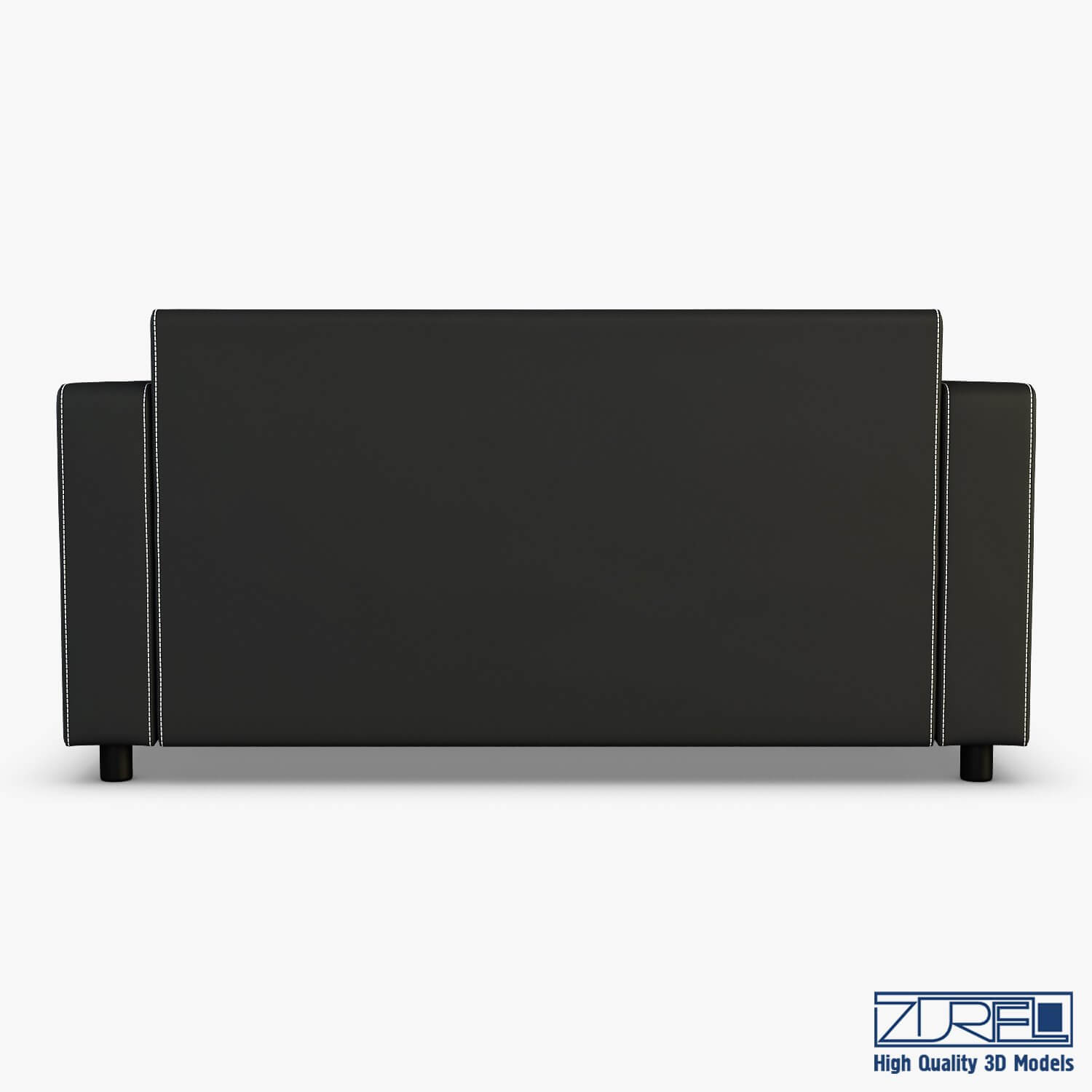 Alpha Sofa V 1 - 3D Model by Zurel