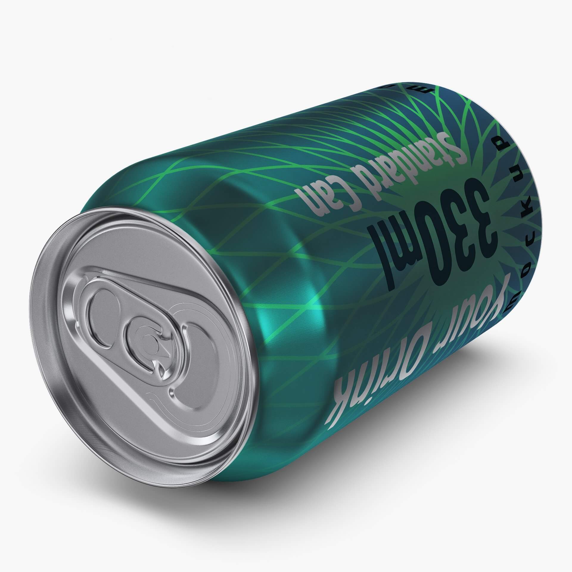 Aluminum Standard Can 330ml V 2 - 3D Model by Zurel
