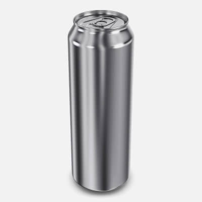 Aluminum Standard Can 568ml 1 Pinta v 1 - 3D Model by Zurel
