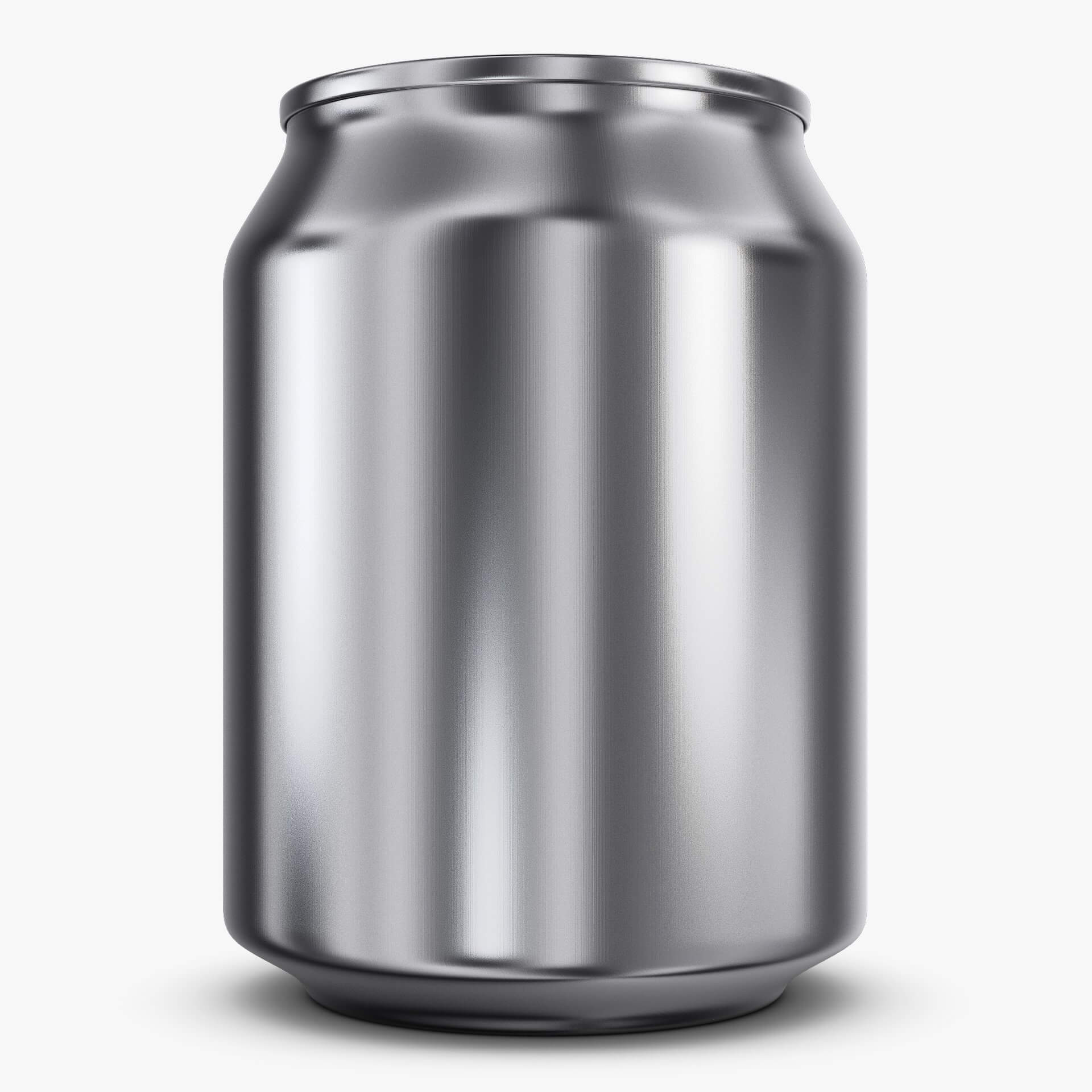 Aluminum Stubby Can 250ml V 1 - 3D Model by Zurel