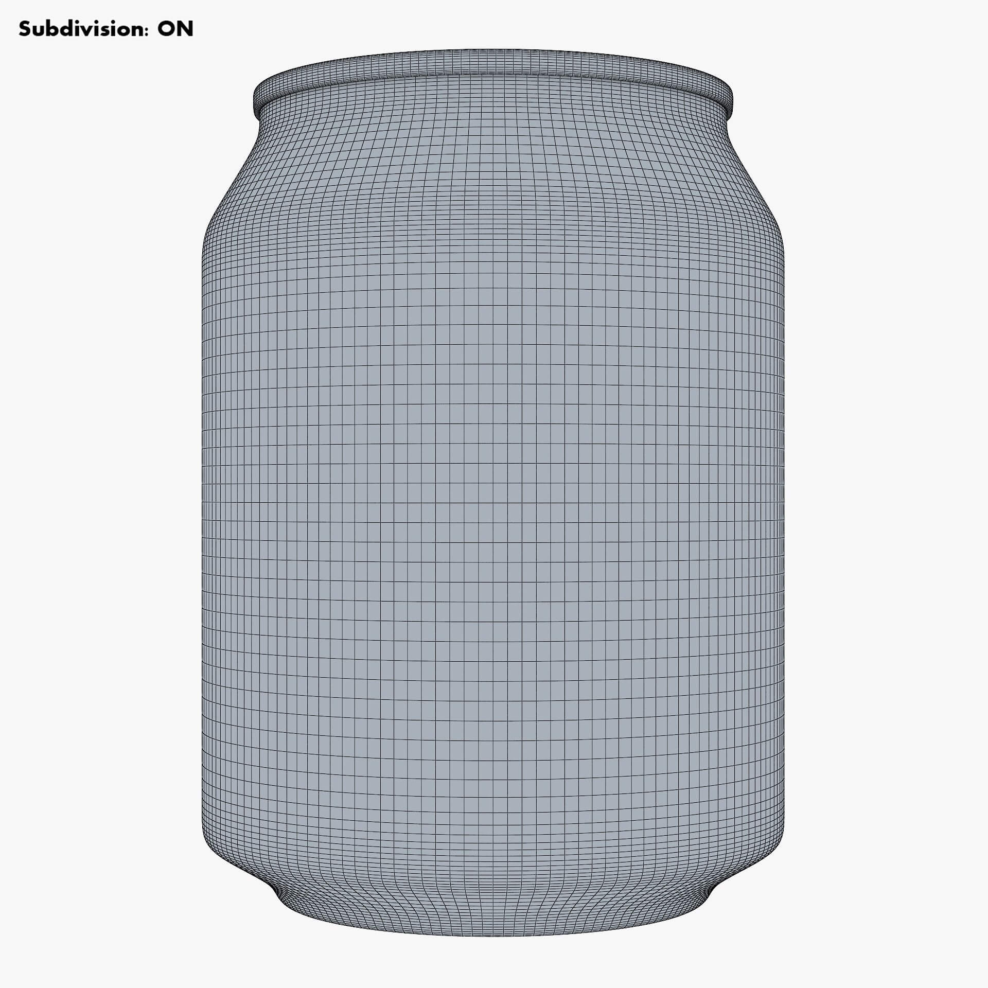 Aluminum Stubby Can 250ml V 1 - 3D Model by Zurel