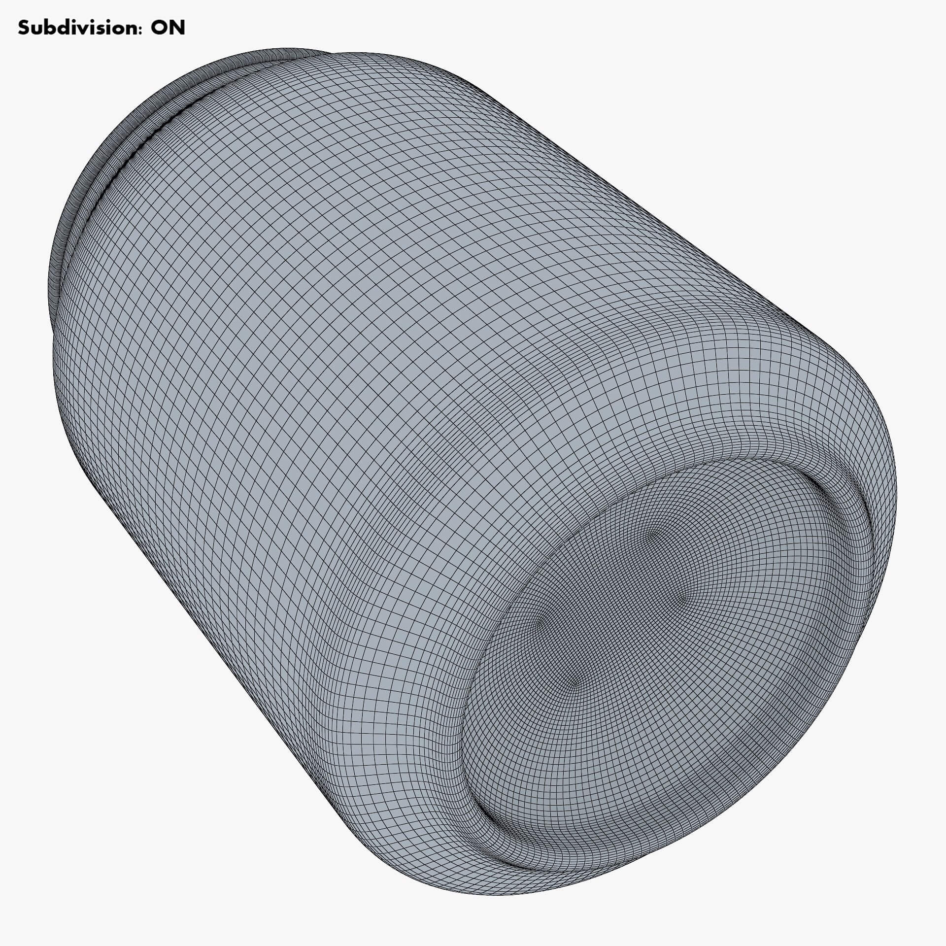 Aluminum Stubby Can 250ml V 1 - 3D Model by Zurel