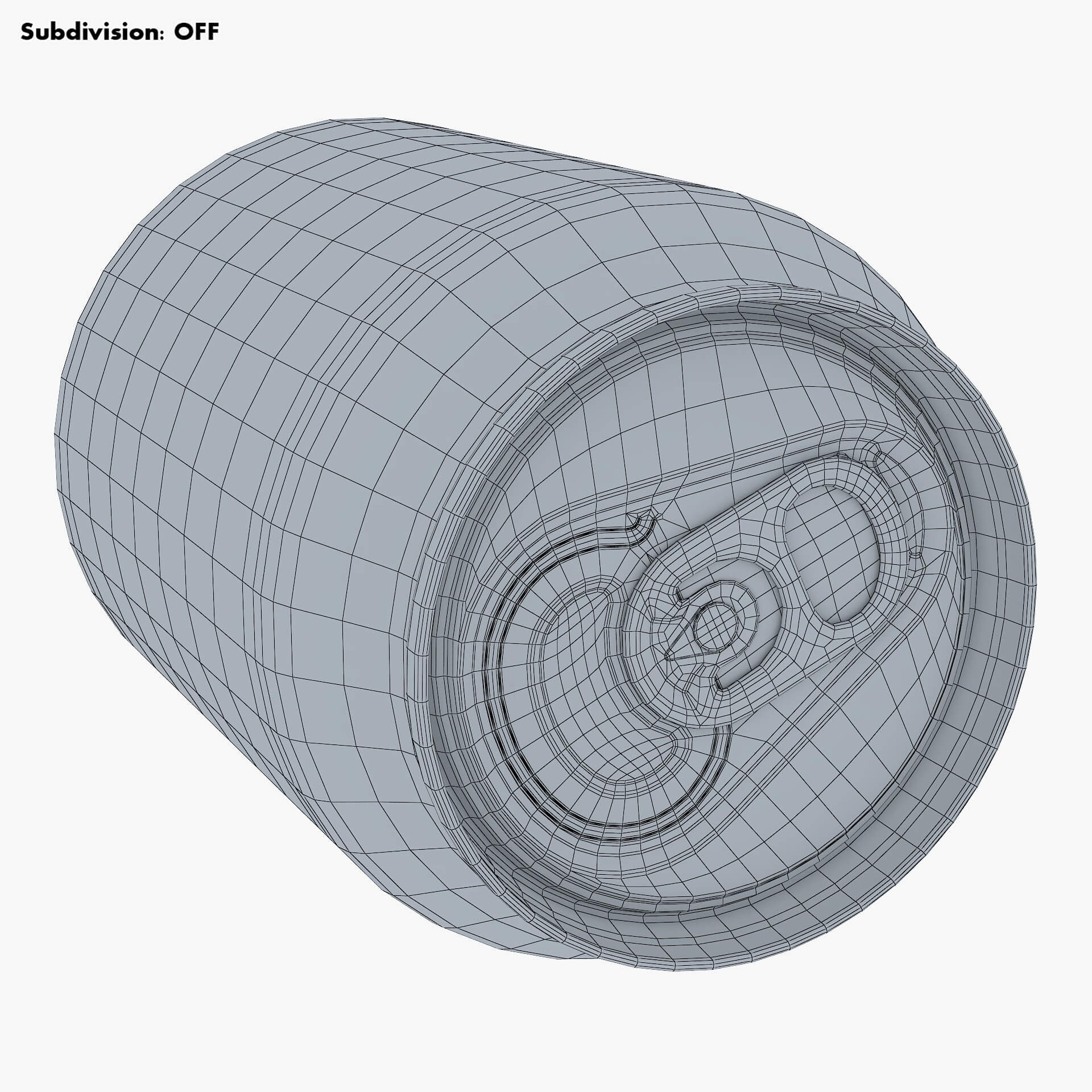 Aluminum Stubby Can 250ml V 1 - 3D Model by Zurel