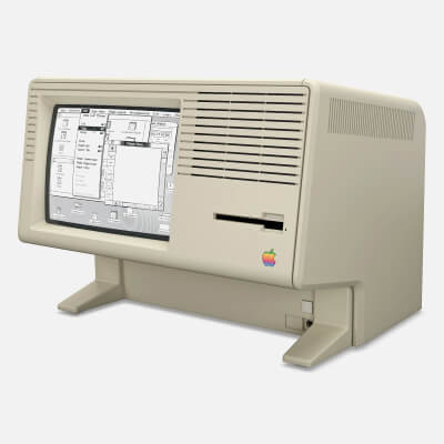 Apple Lisa 2 (Macintosh XL) A6S0300 Monobloc 1984-1986 M 1 3D Model by ...
