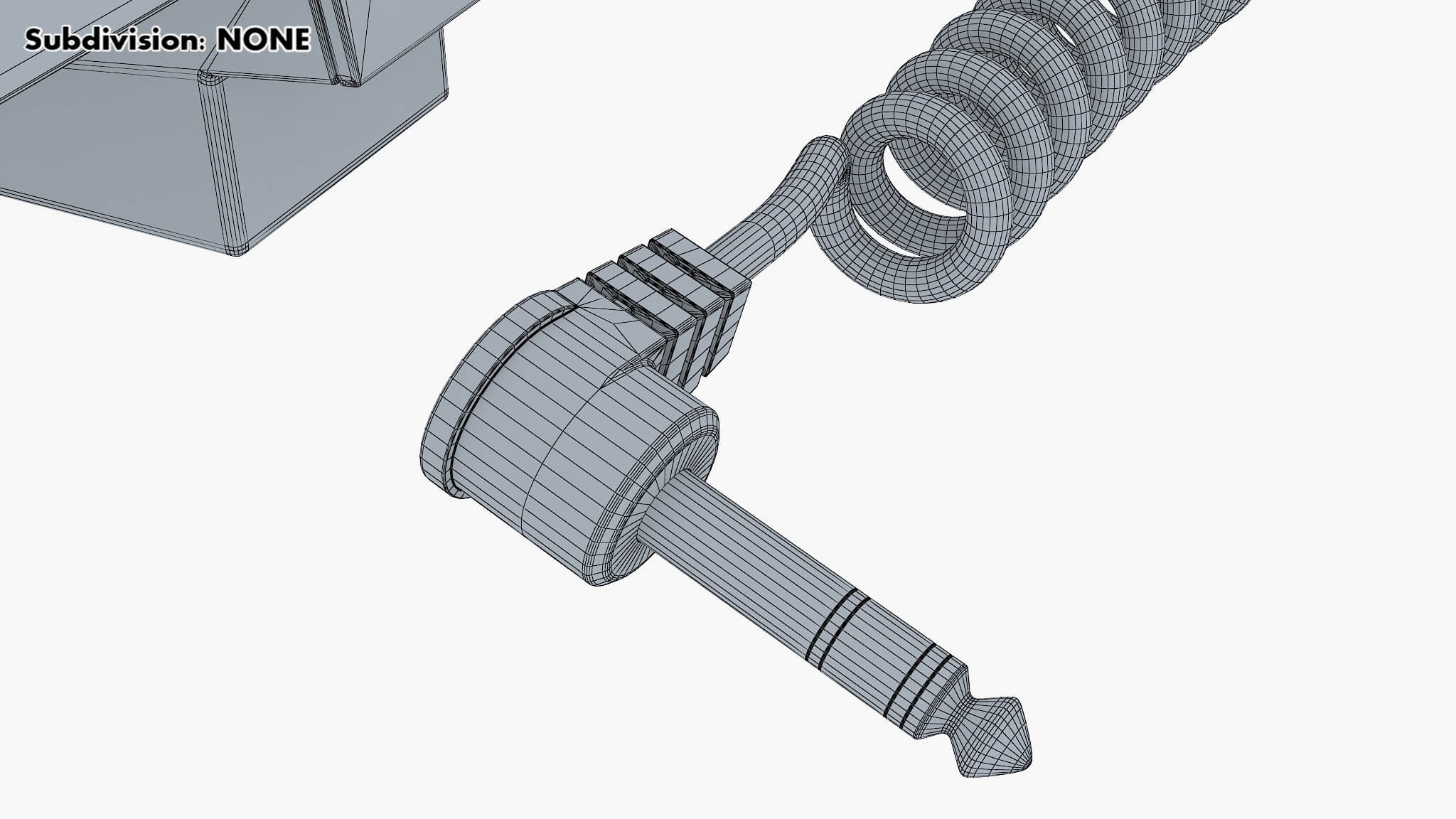 Apple Lisa A6MB101 Keyboard Vintage 1983-1986 M1 3D Model by Zurel