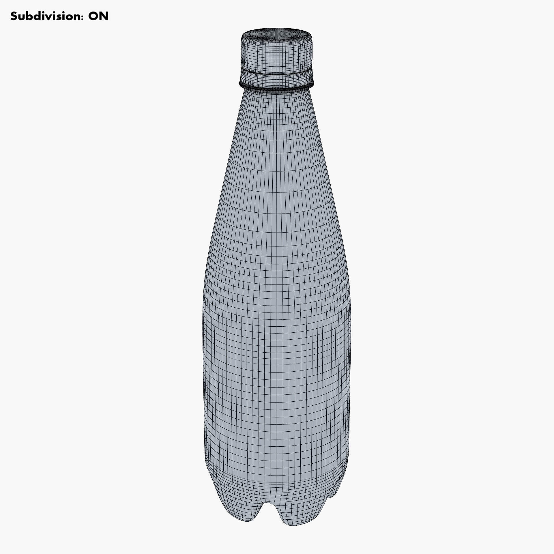 Aqua Source Bottle 450ml Simple M 1 - 3D Model by Zurel