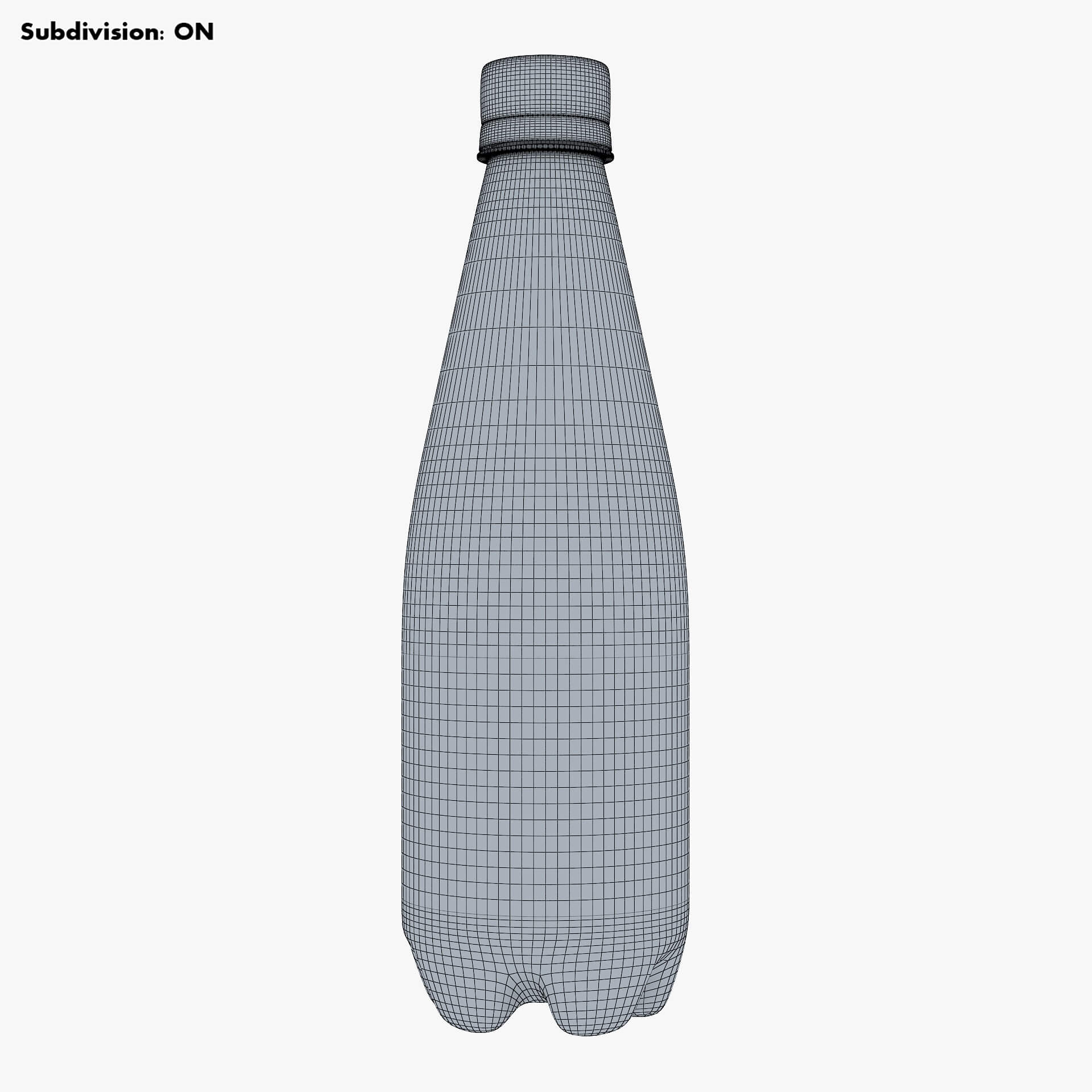 Aqua Source Bottle 450ml Simple M 1 - 3D Model by Zurel