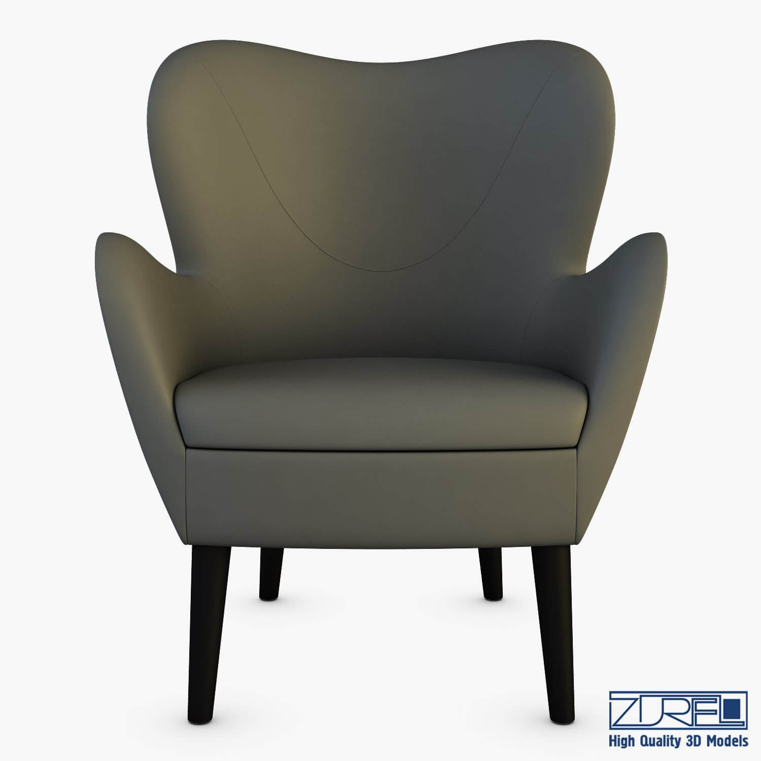 Arc Armchair - 3D Model by Zurel