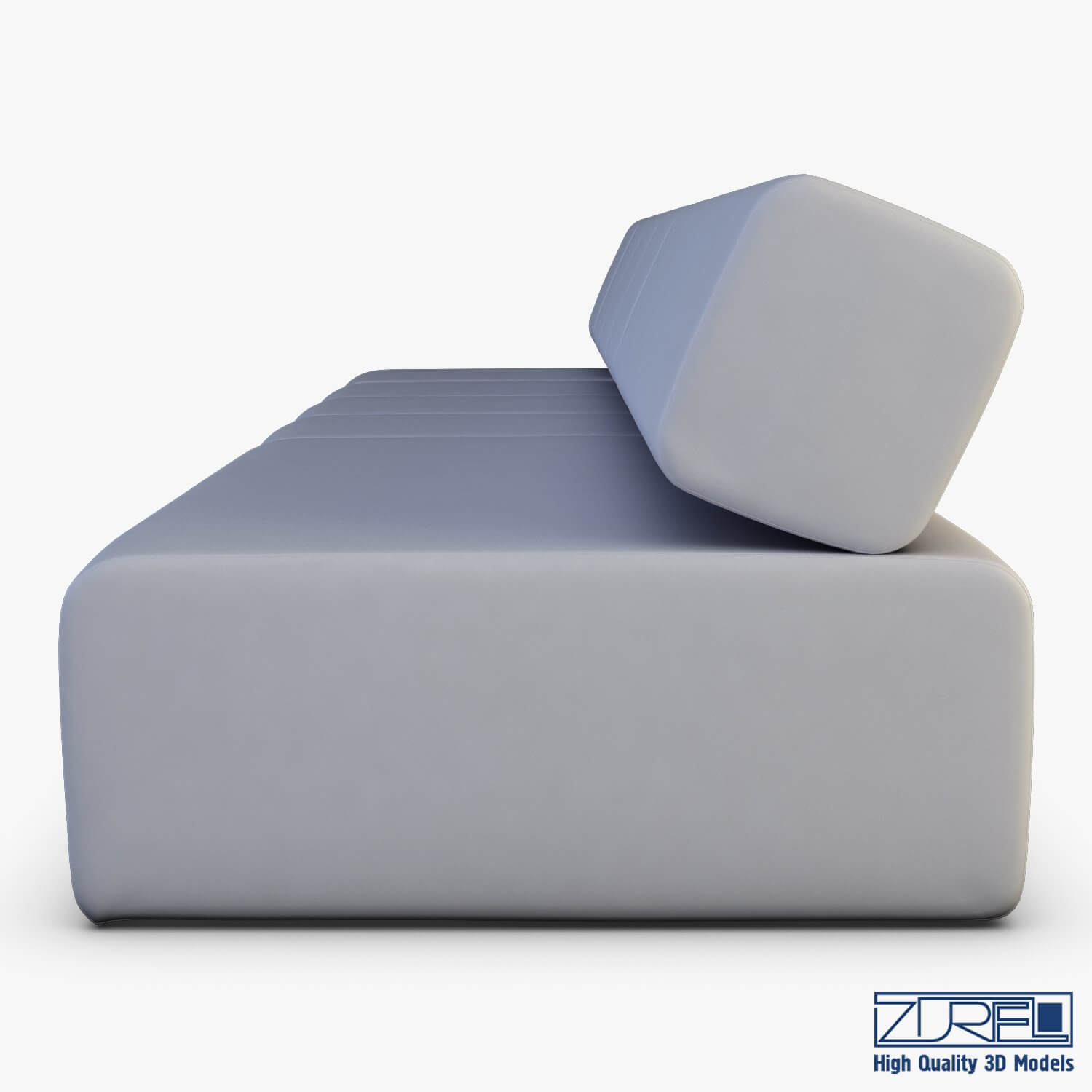 Atollo Sofa V 1 - 3D Model by Zurel