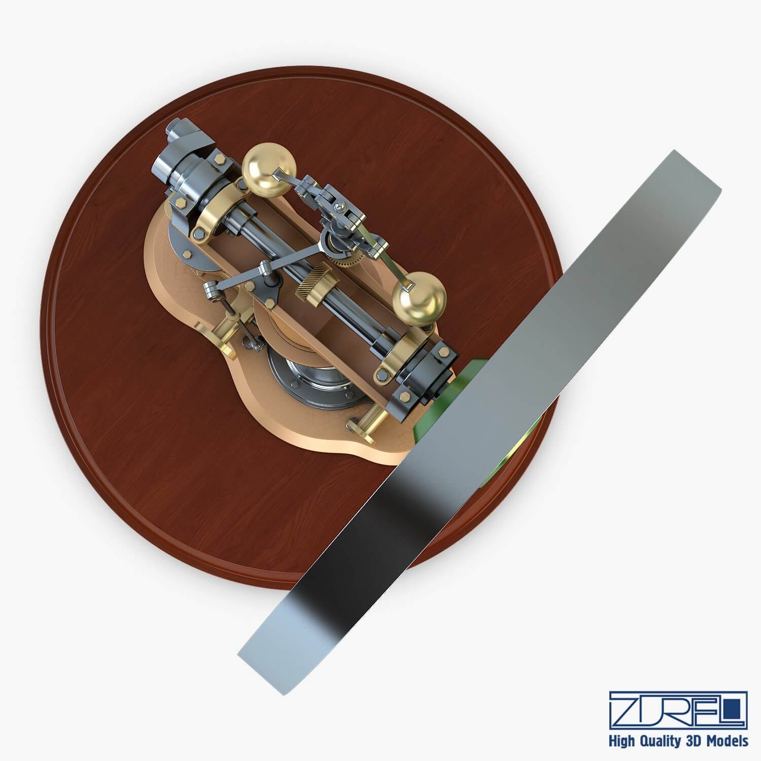 Benson Vertical Engine - 3D Model by Zurel