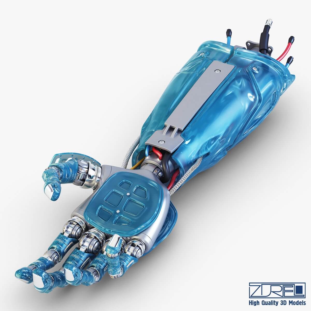 Bio Robotic Hand V 1 - 3D Model by Zurel