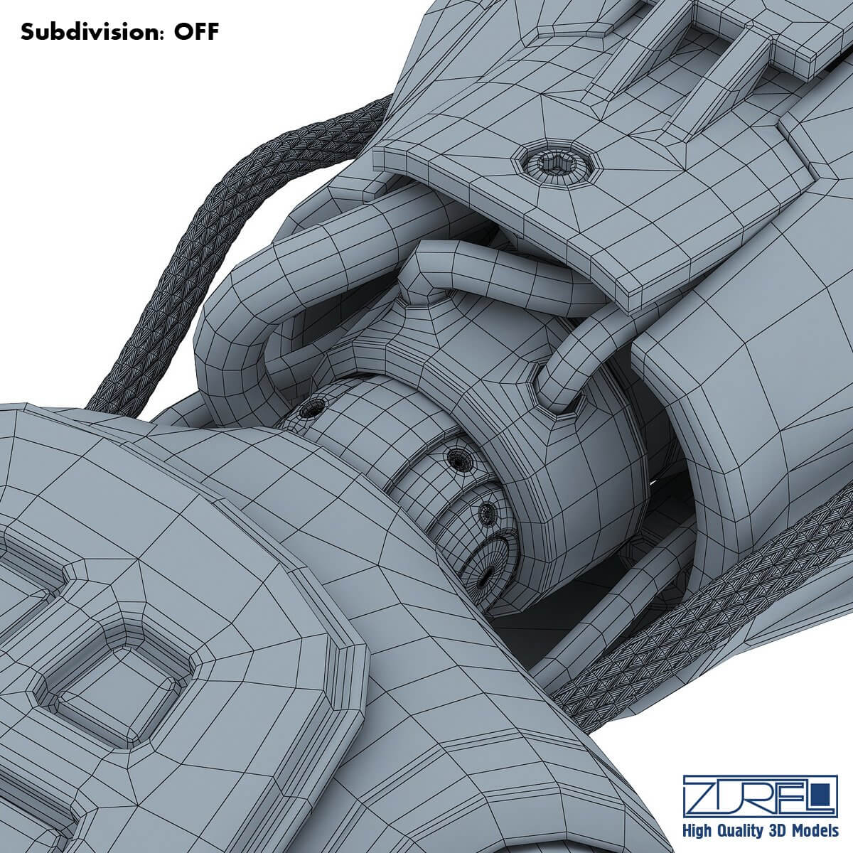 Bio Robotic Hand V 1 - 3D Model by Zurel