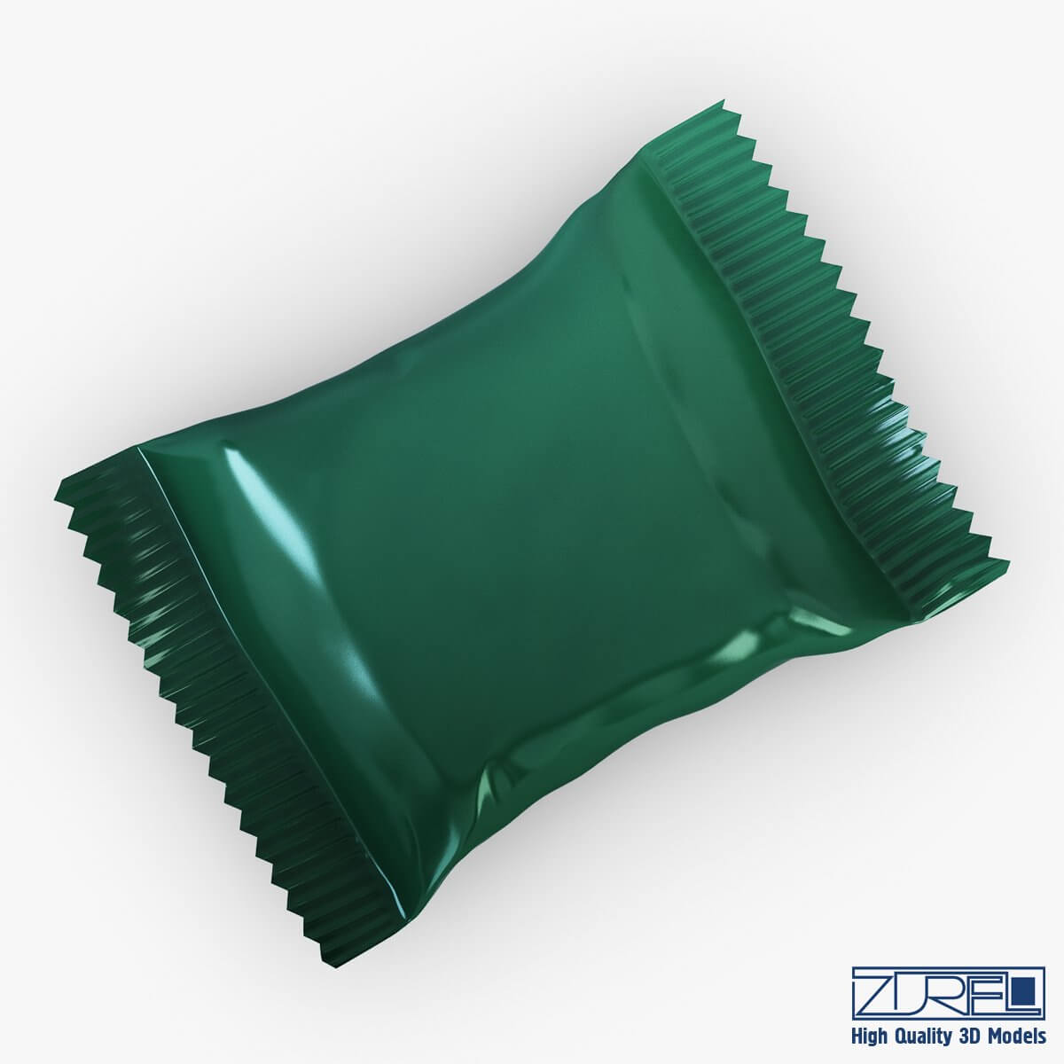 Candy Wrapper V 6 - 3D Model by Zurel